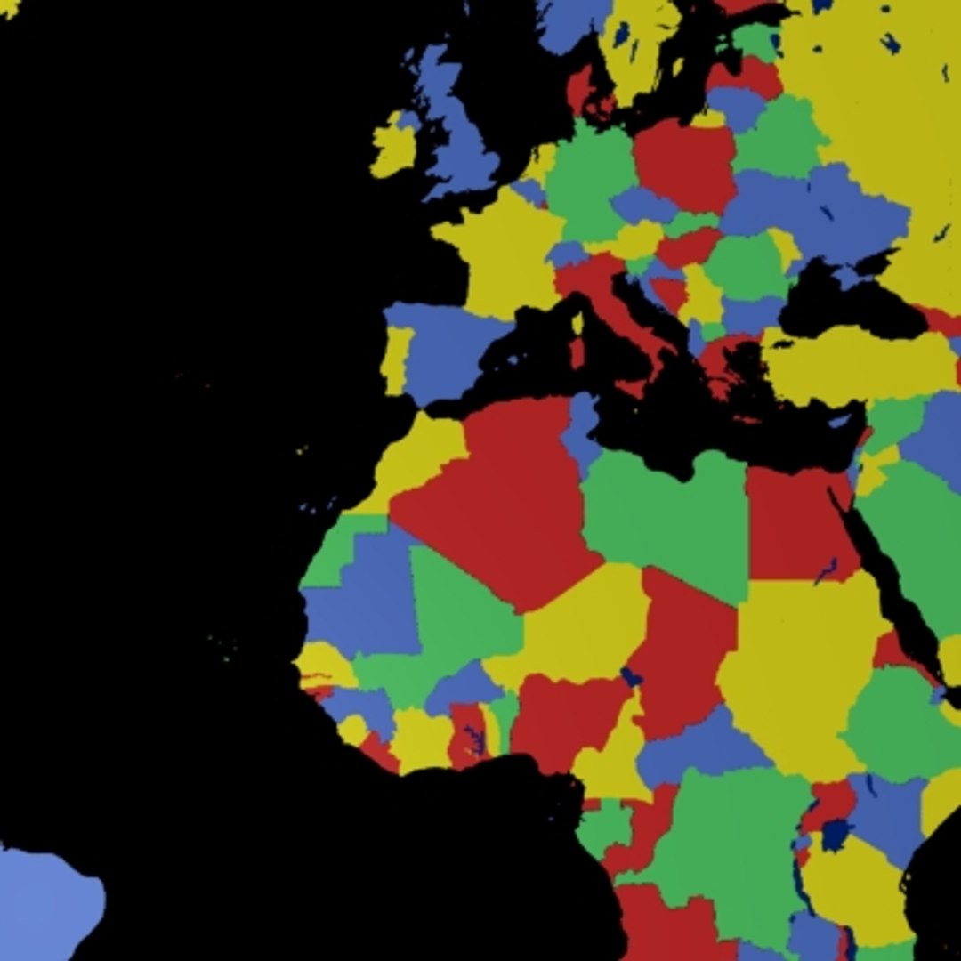 World Countries 3d 3ds