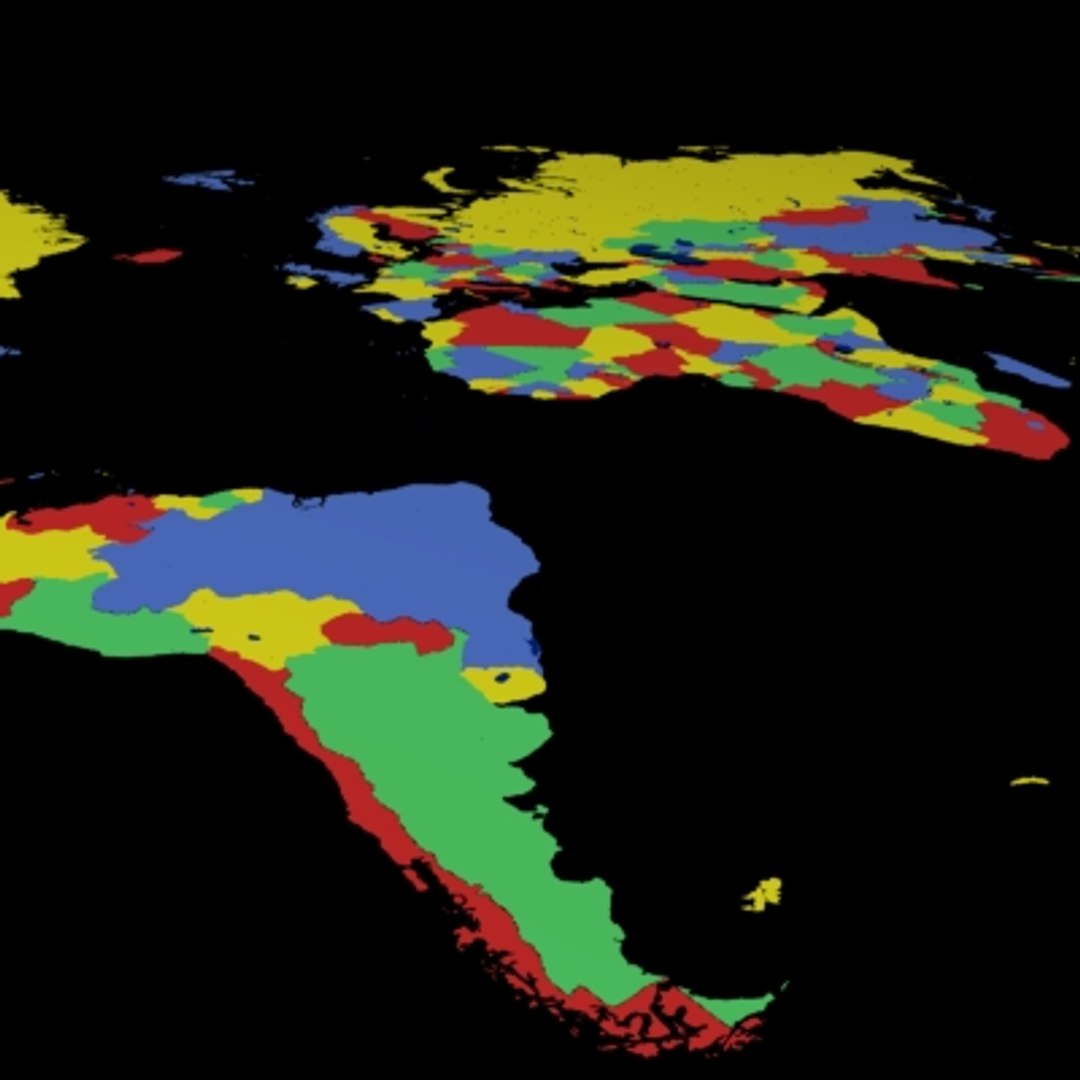 World Countries 3d 3ds
