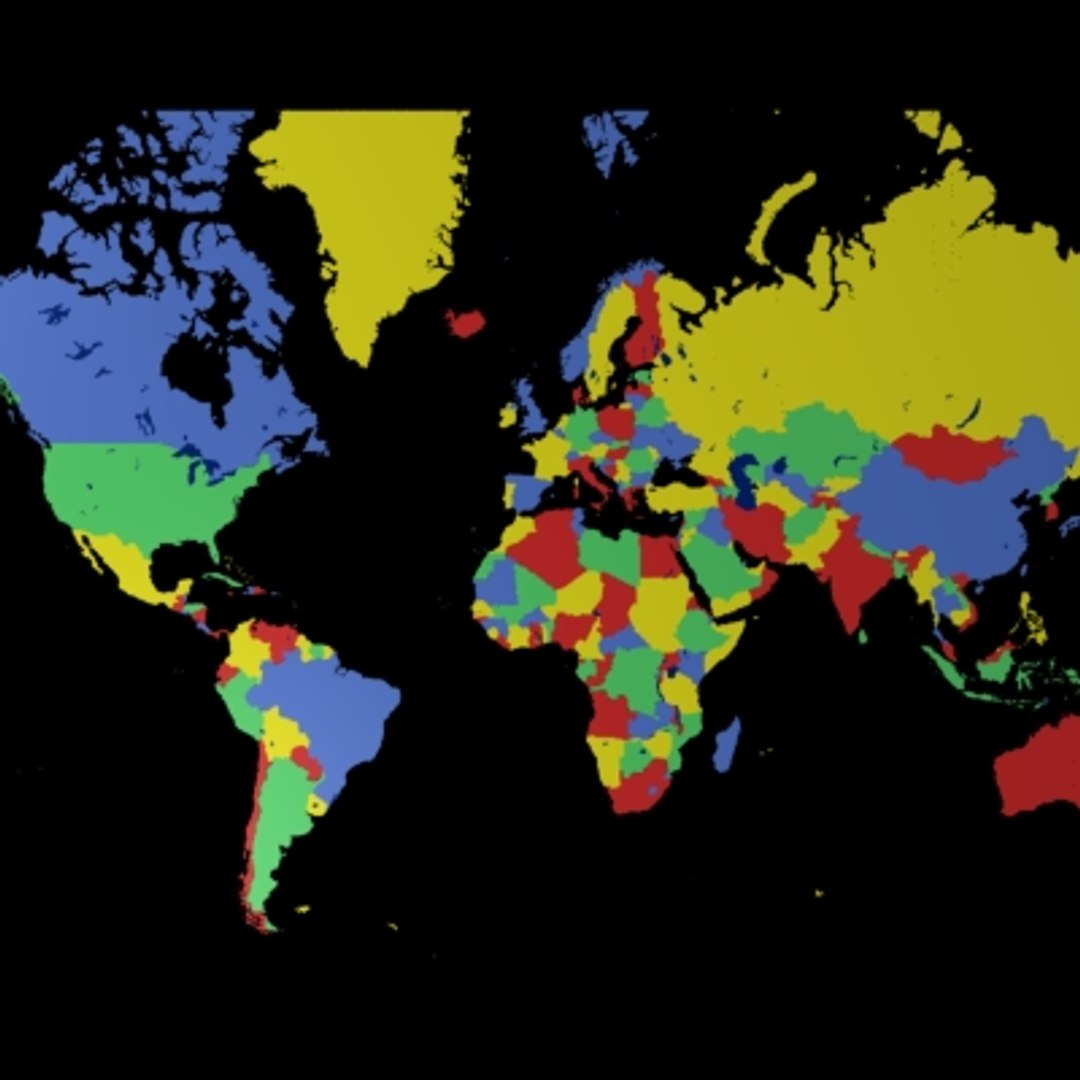 World Countries 3d 3ds