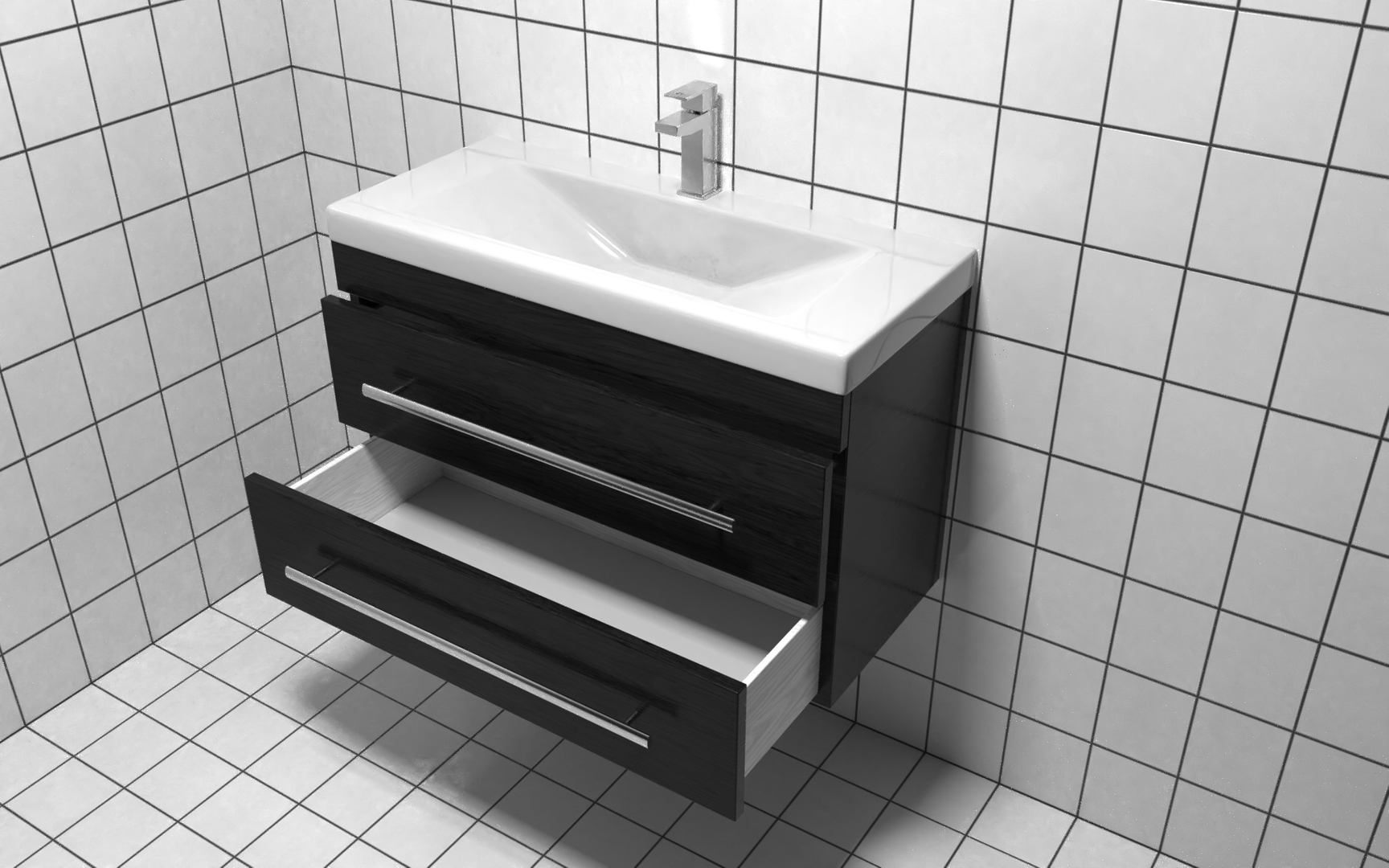 Cabinet bath blender 3D model - TurboSquid 1673494