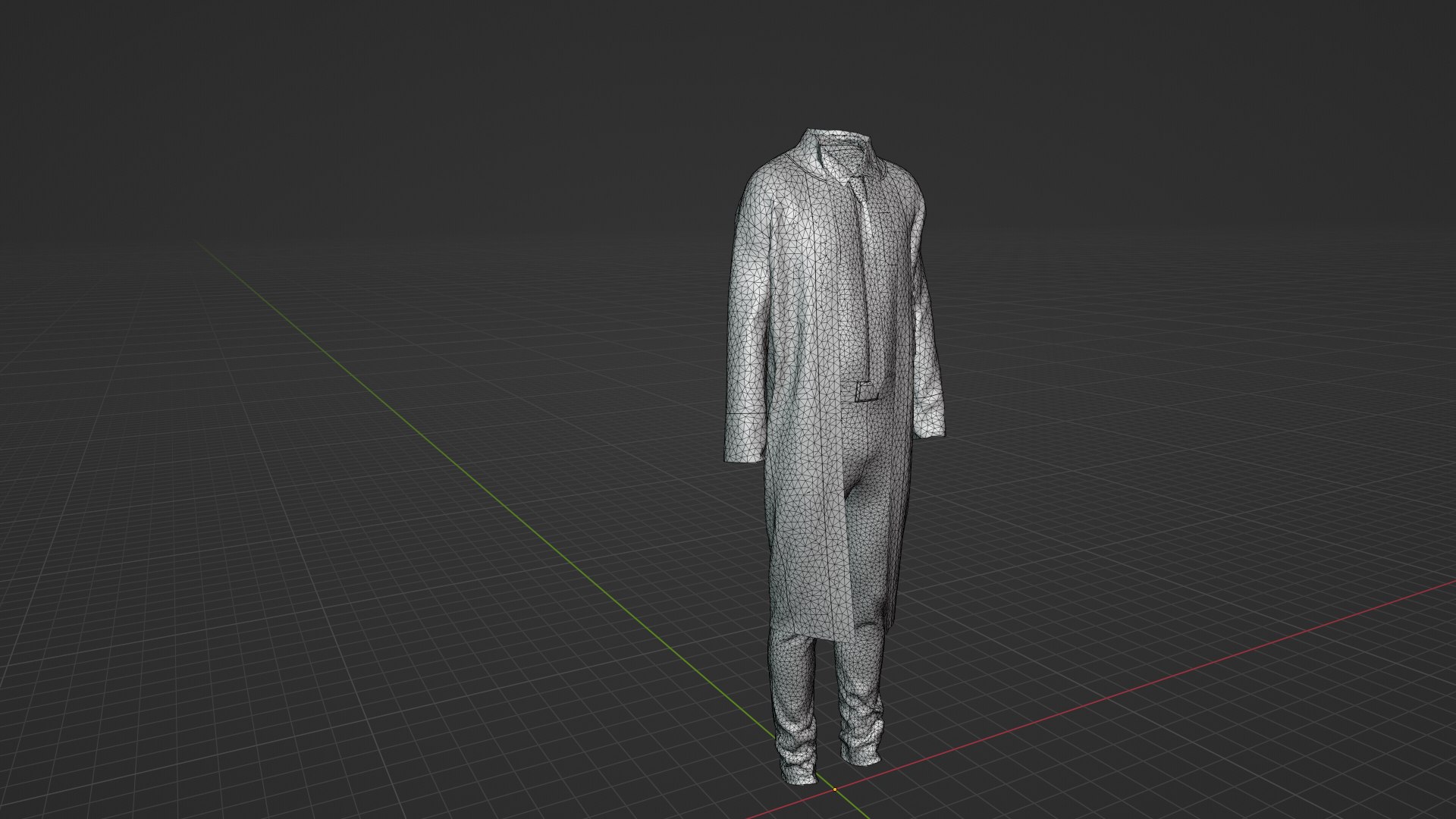 3D Lawyer Costume Model - TurboSquid 1973040