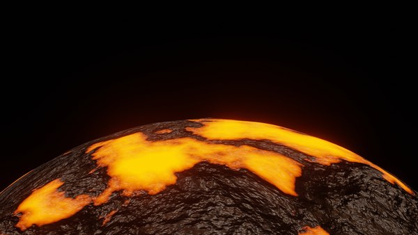 3D planet hot global warming model - TurboSquid 1705929