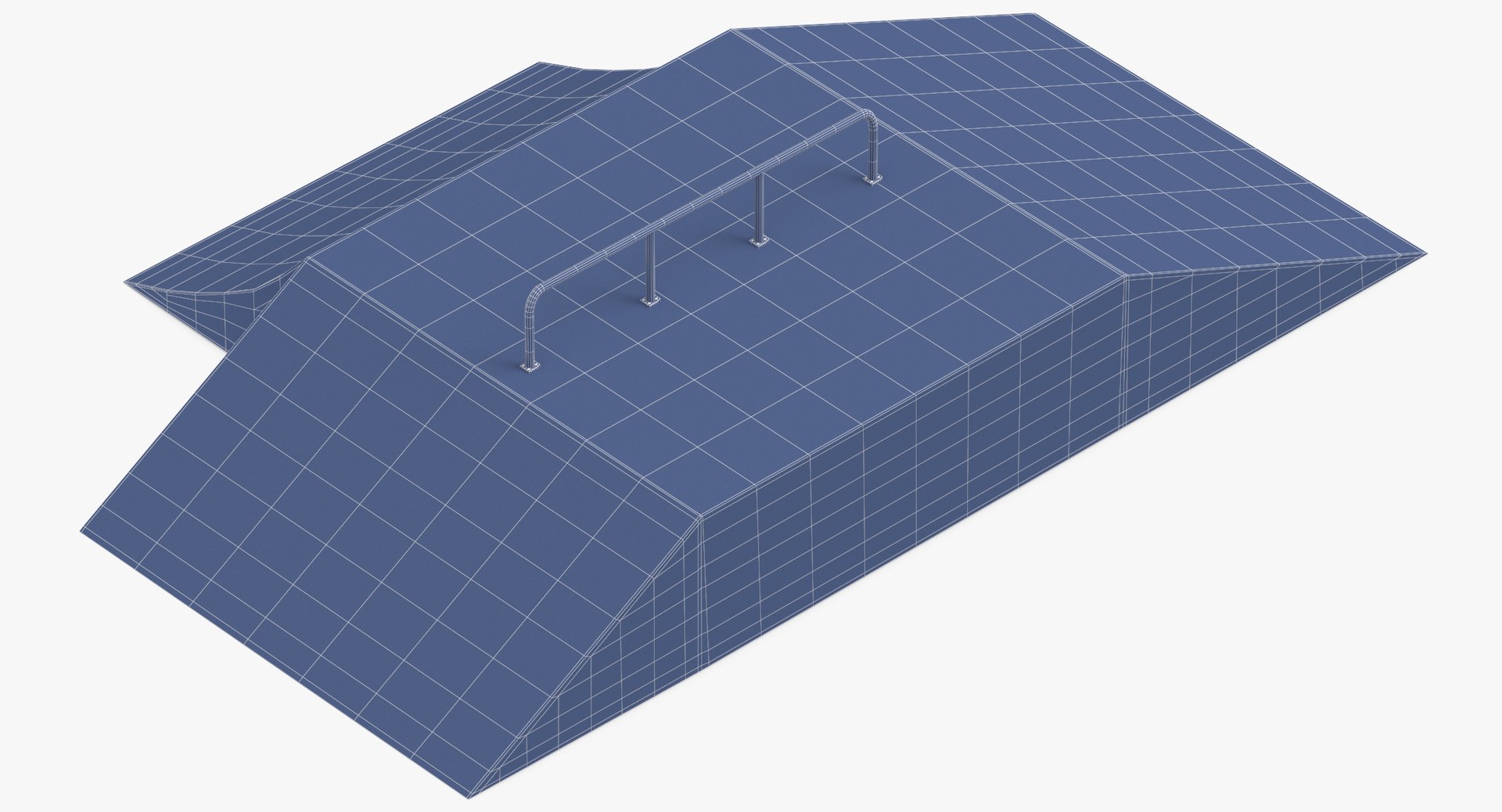 3d skate ramp - fun model