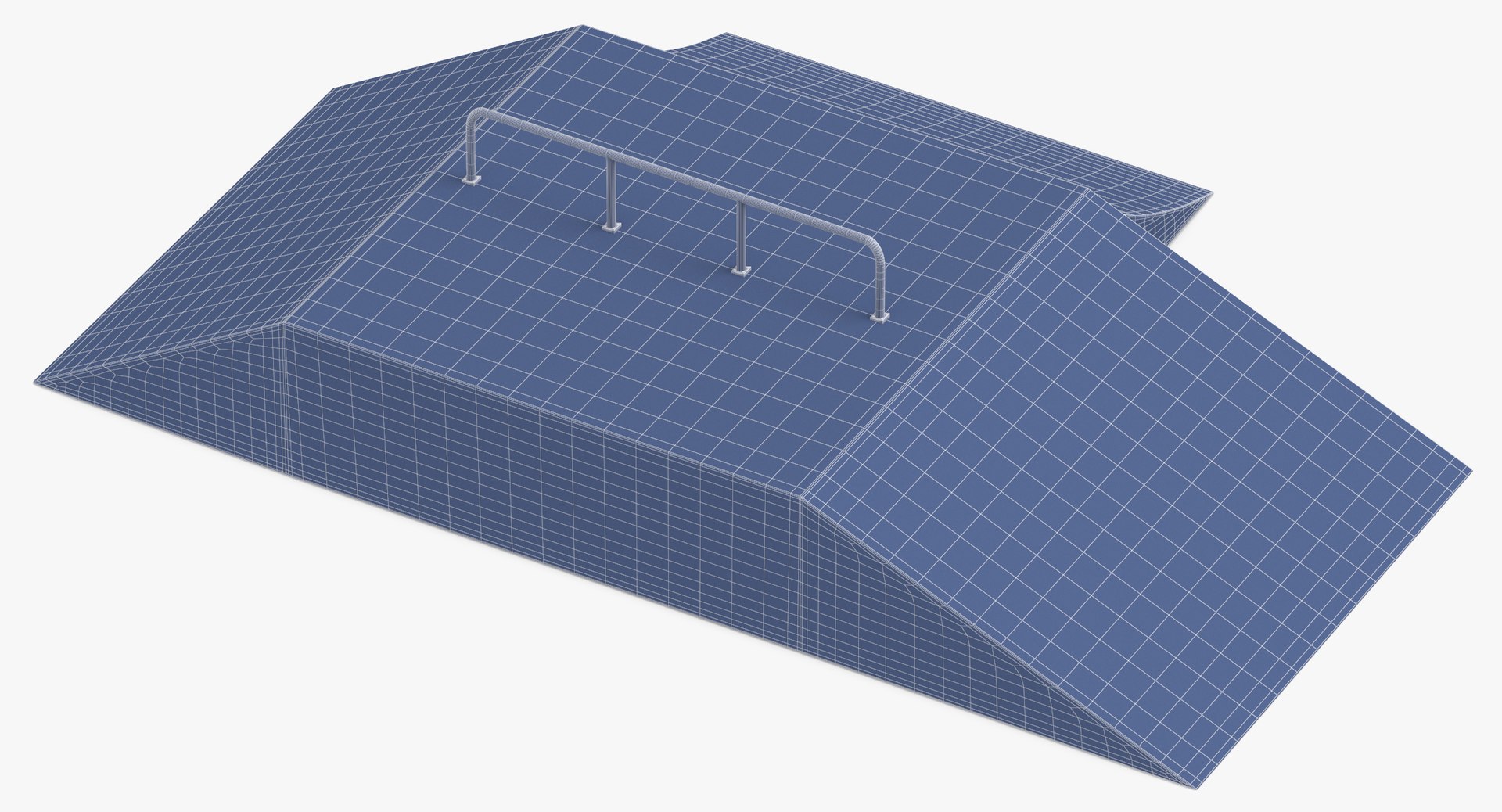 3d skate ramp - fun model