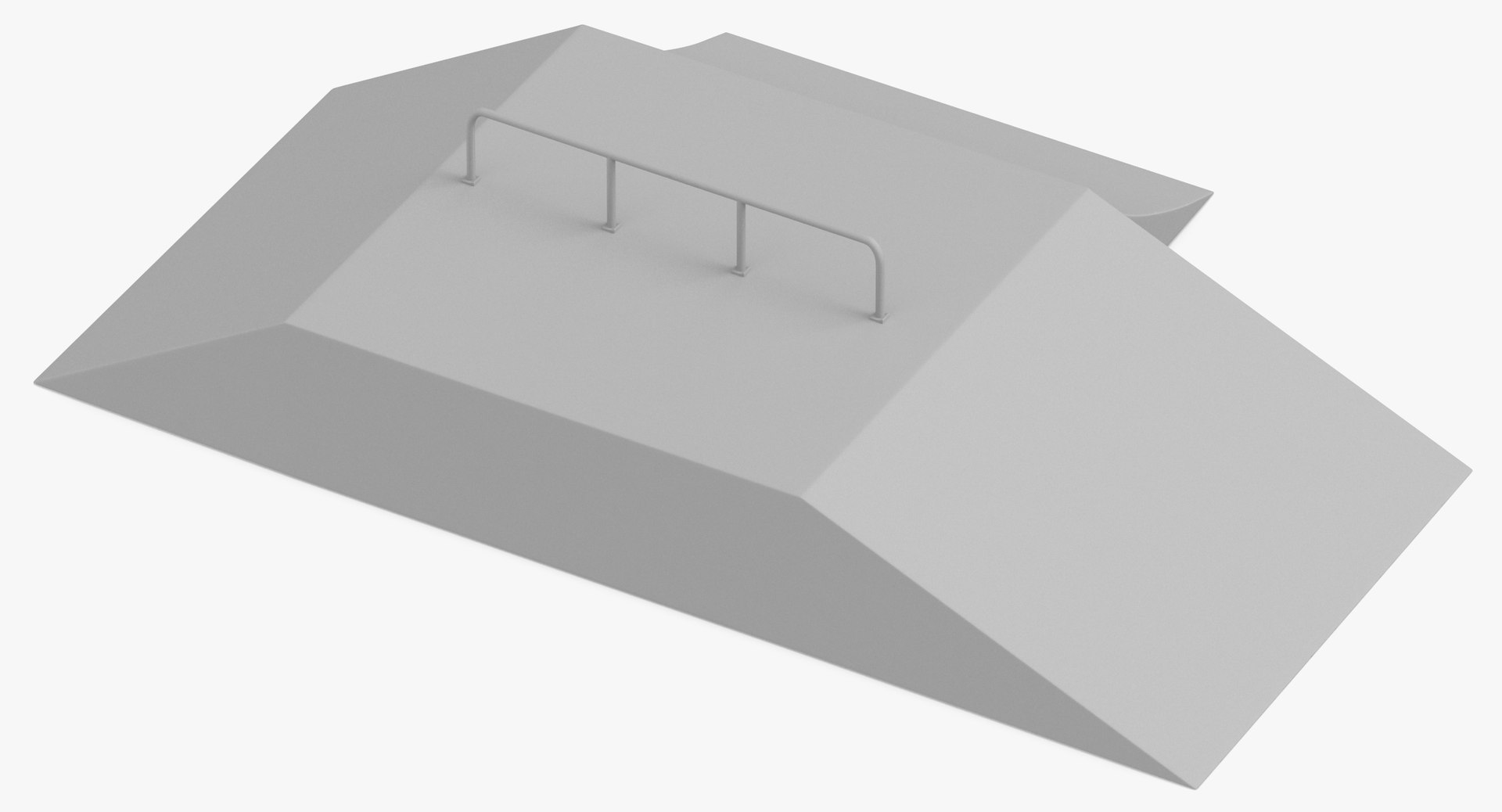 3d skate ramp - fun model