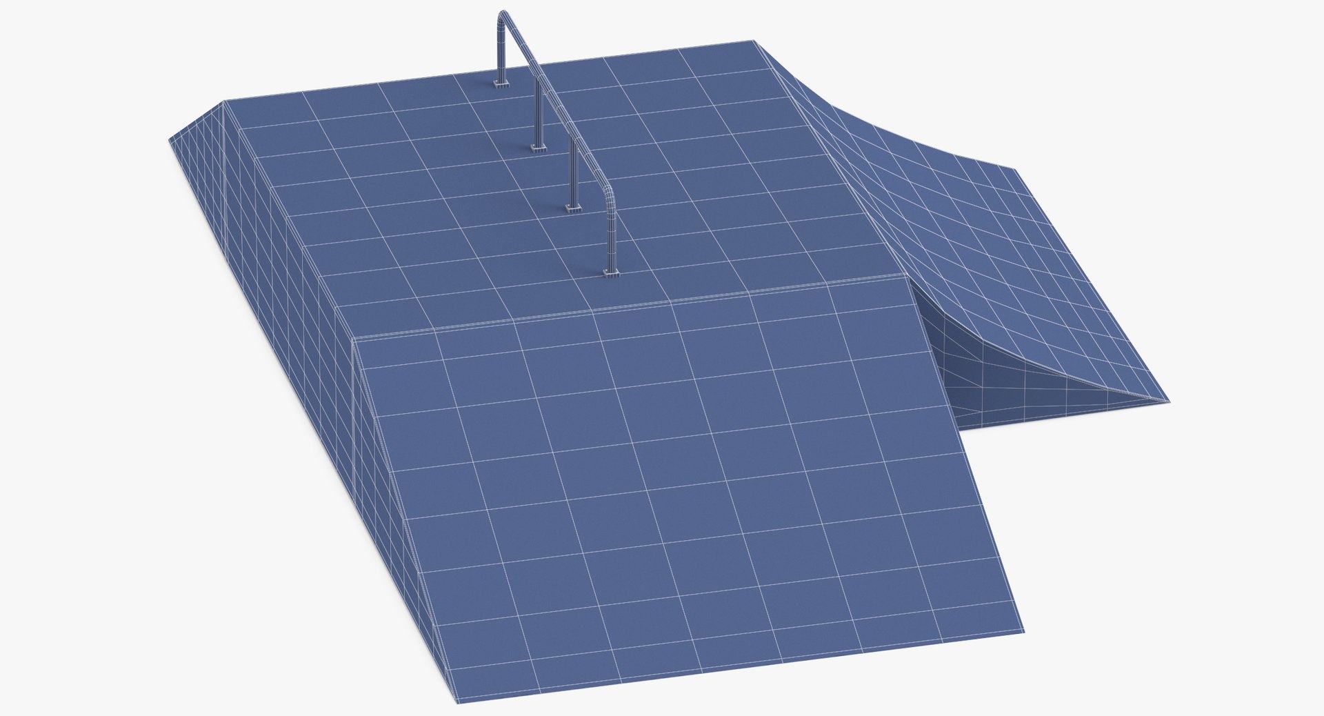 3d skate ramp - fun model