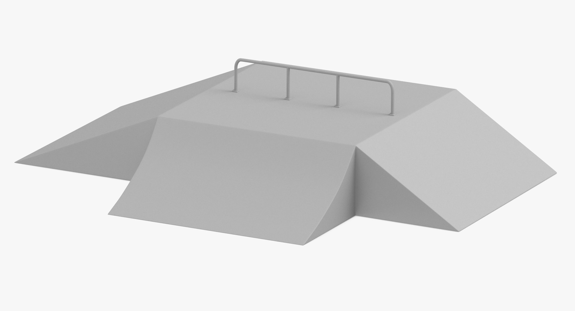 3d skate ramp - fun model