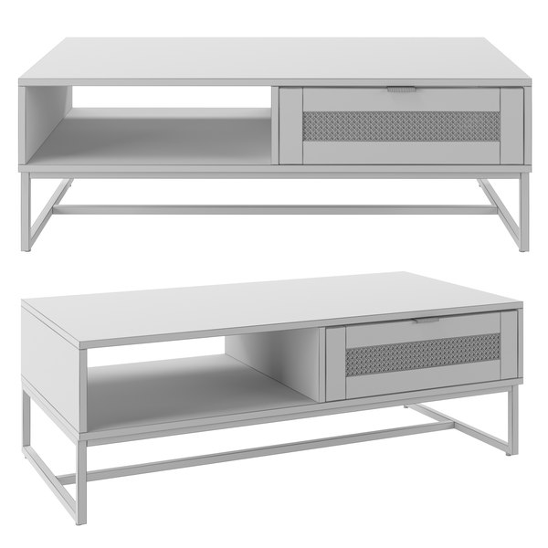 3D Scandinavian style Coffee table model - TurboSquid 1826727
