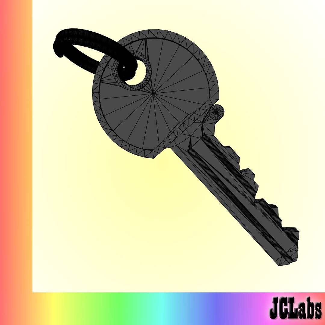 3d model key
