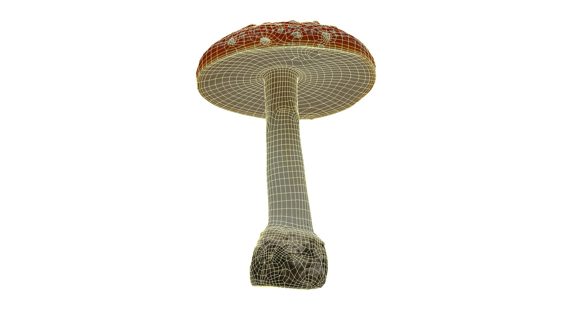 Toadstool Set 3D Model - TurboSquid 1805680