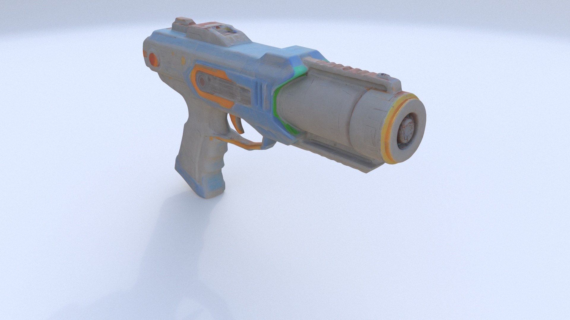 Photon Blaster 3D Model - TurboSquid 2328999