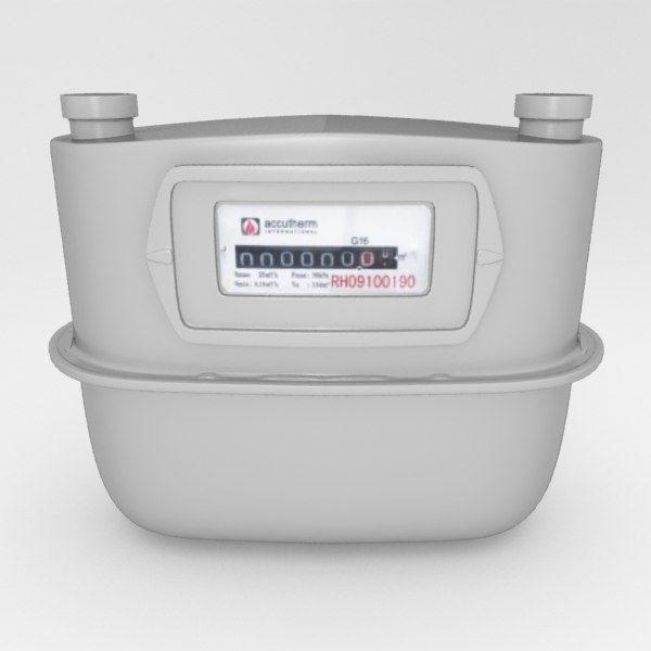 Gas Meter 3D Models for Download | TurboSquid