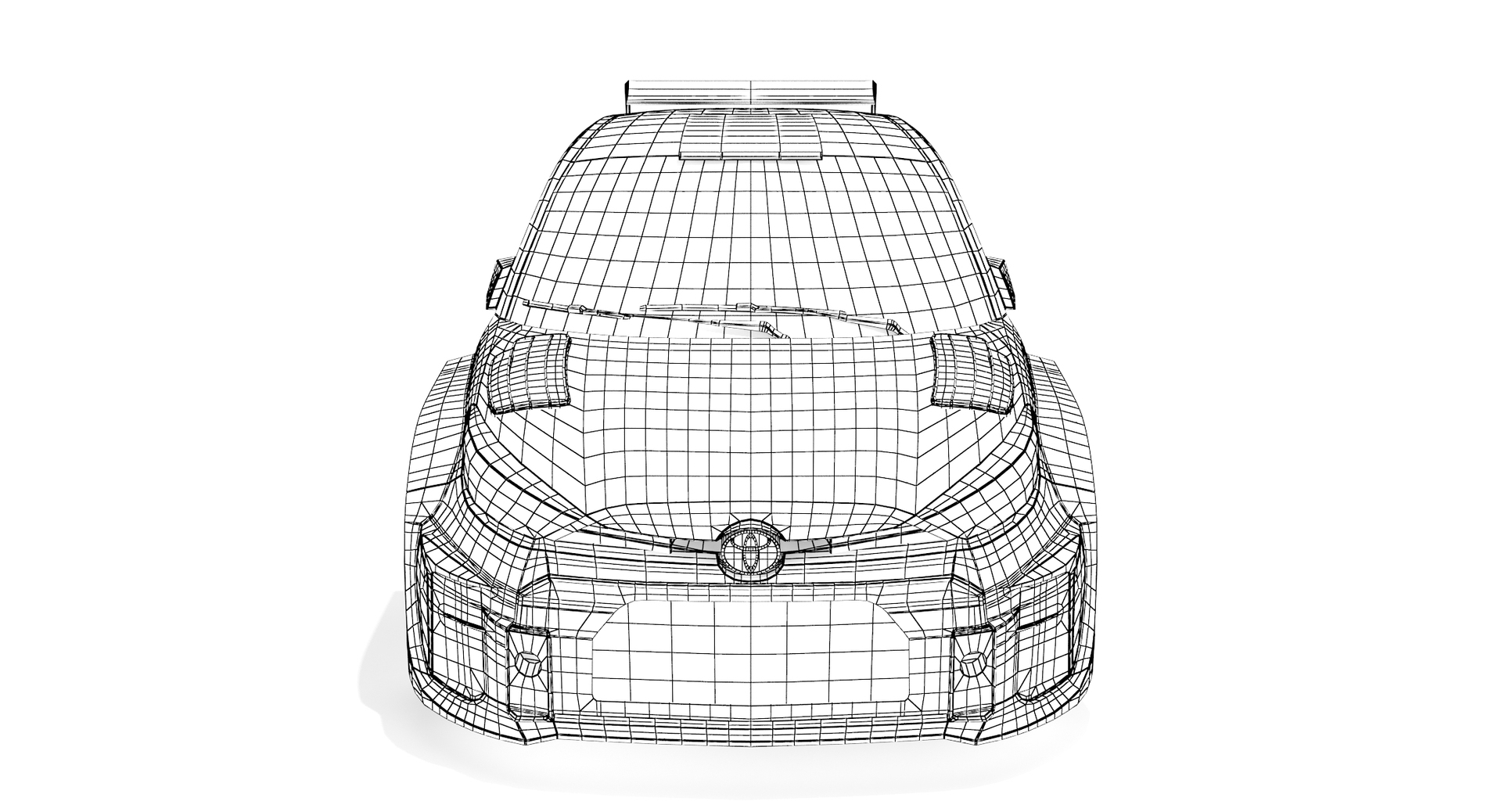 3D Toyota GR Yaris Rally2 Concept Model - TurboSquid 2276523