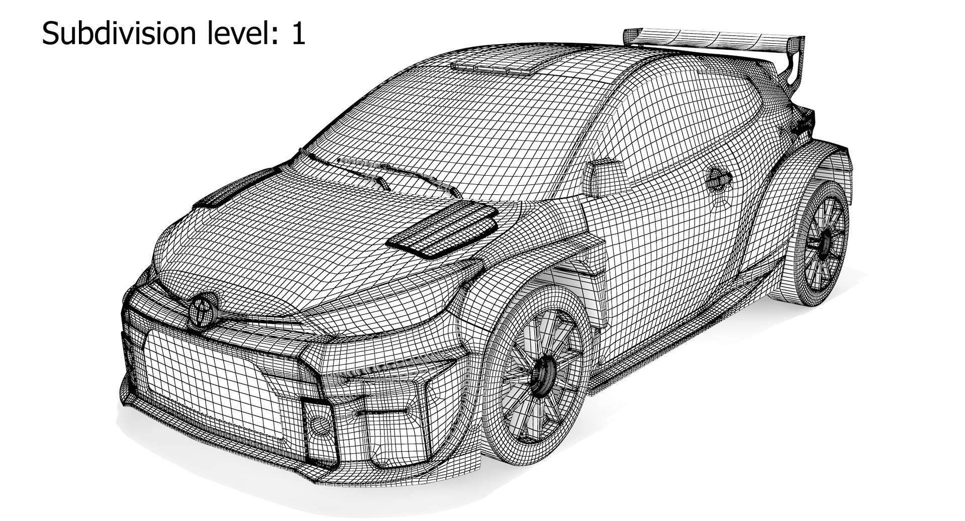3D Toyota GR Yaris Rally2 Concept Model - TurboSquid 2276523