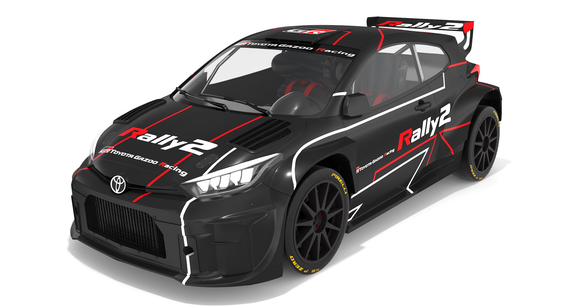 3D Toyota GR Yaris Rally2 Concept Model - TurboSquid 2276523