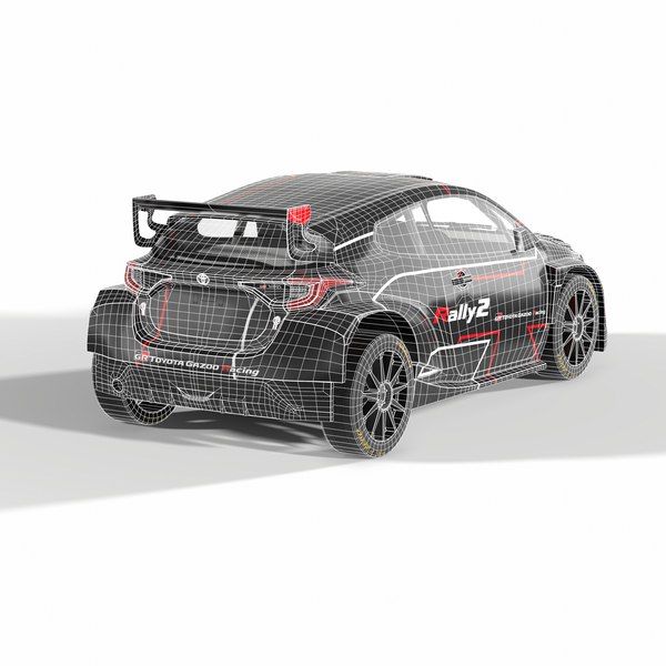 modelo 3d Concepto Toyota GR Yaris Rally2 - TurboSquid 2276523