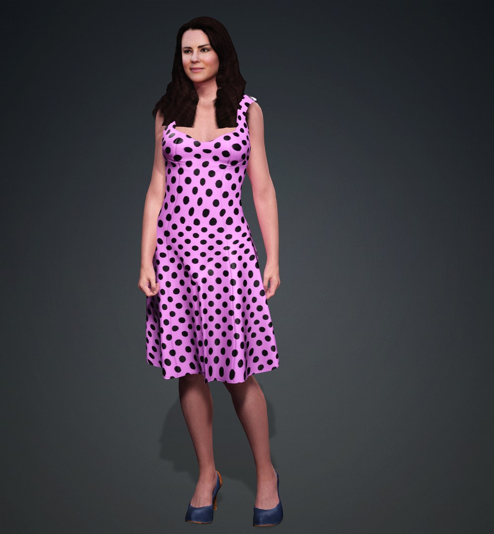 3D Model Kate Middleton - TurboSquid 2284213