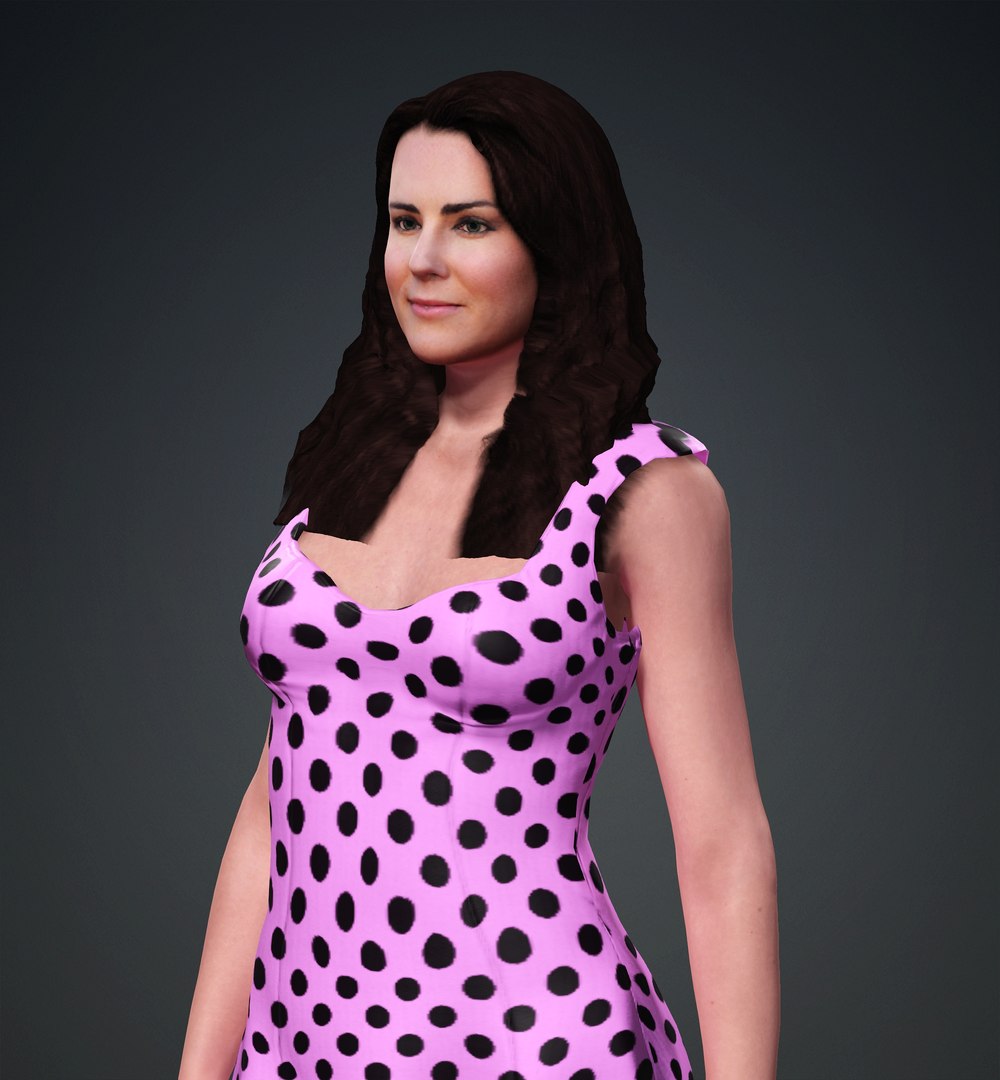 3D Model Kate Middleton - TurboSquid 2284213