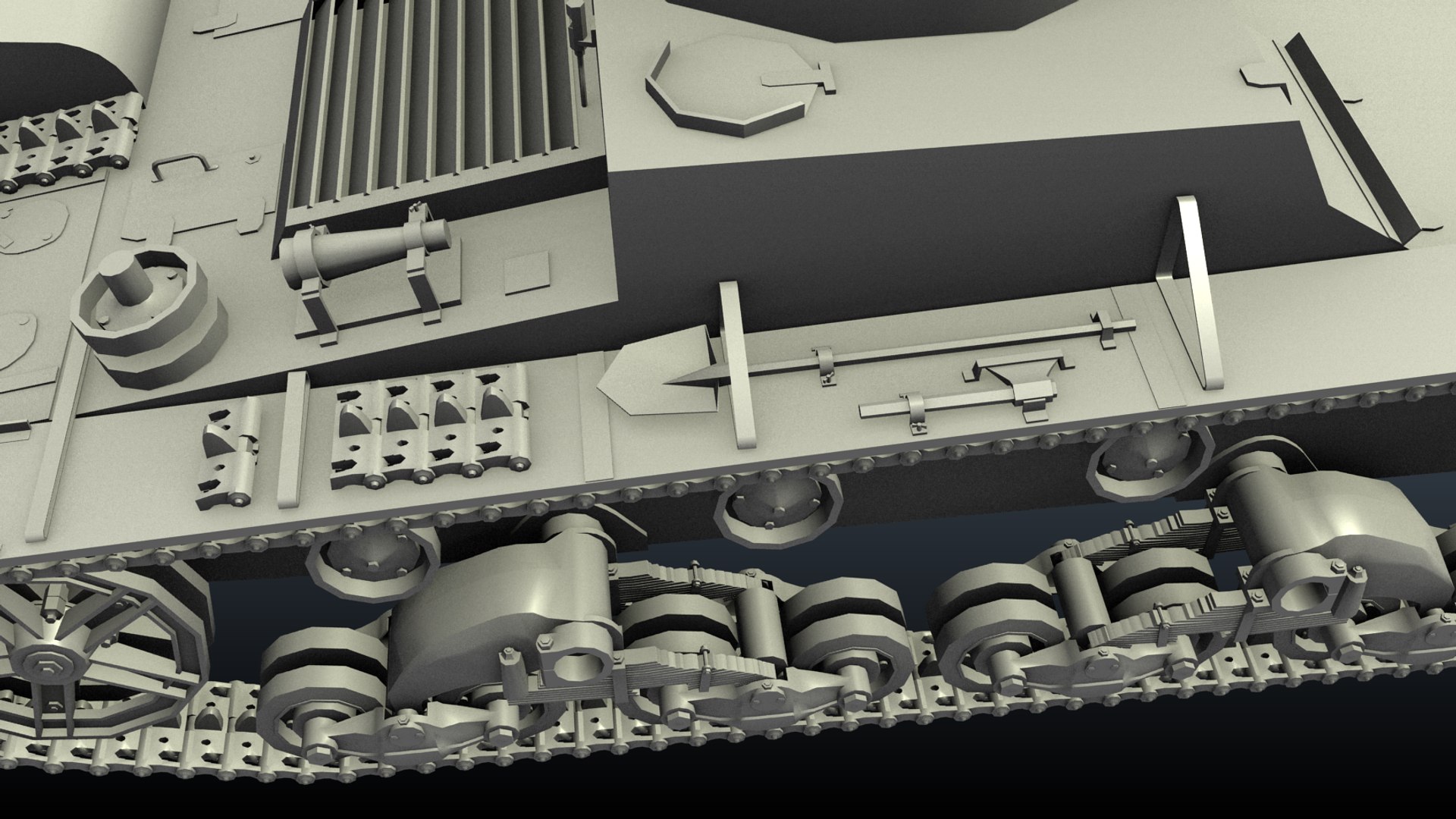 Tank T26 Vehicles Model - TurboSquid 1383667