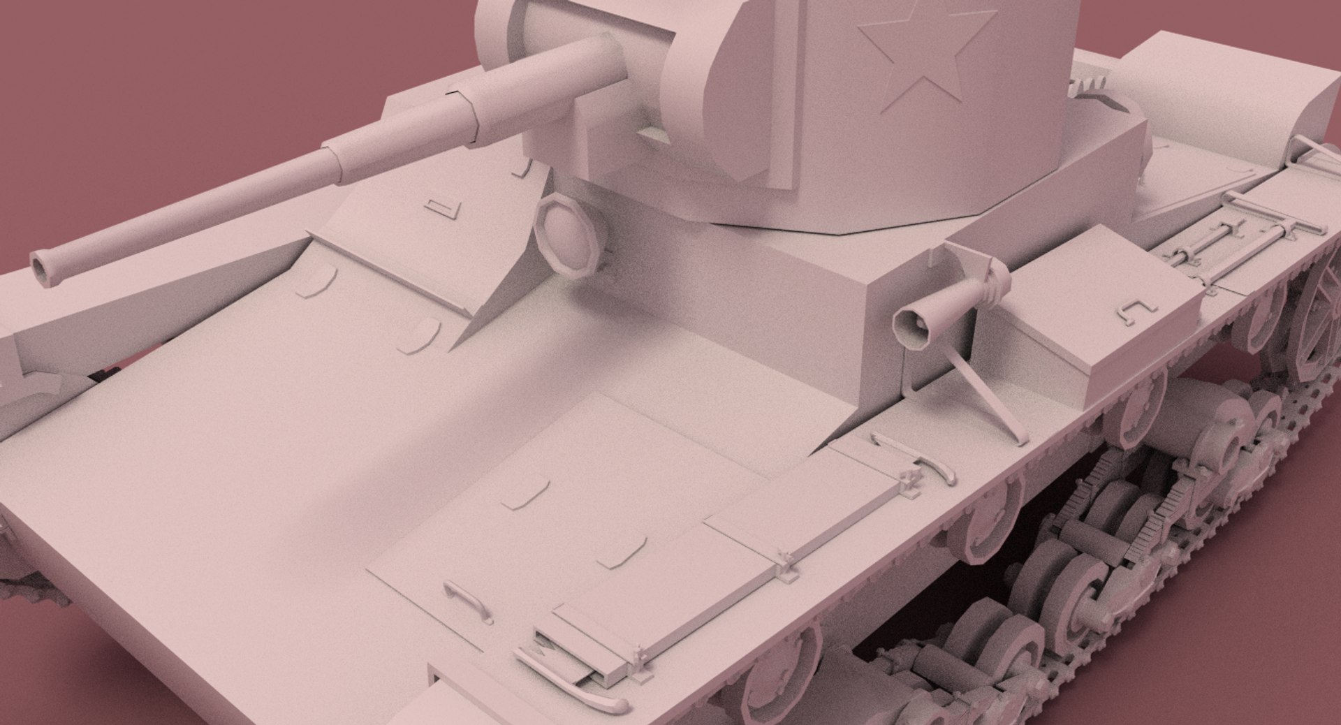 Tank T26 Vehicles Model - TurboSquid 1383667