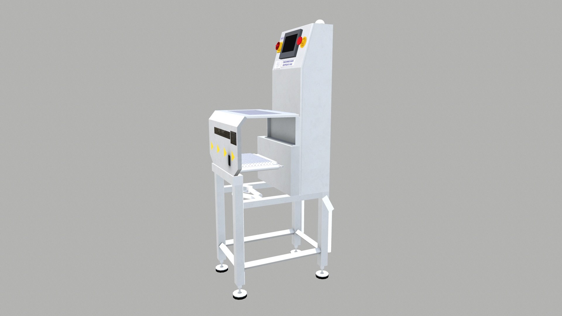 3D Tablet Check Weighter Machine - TurboSquid 2342825