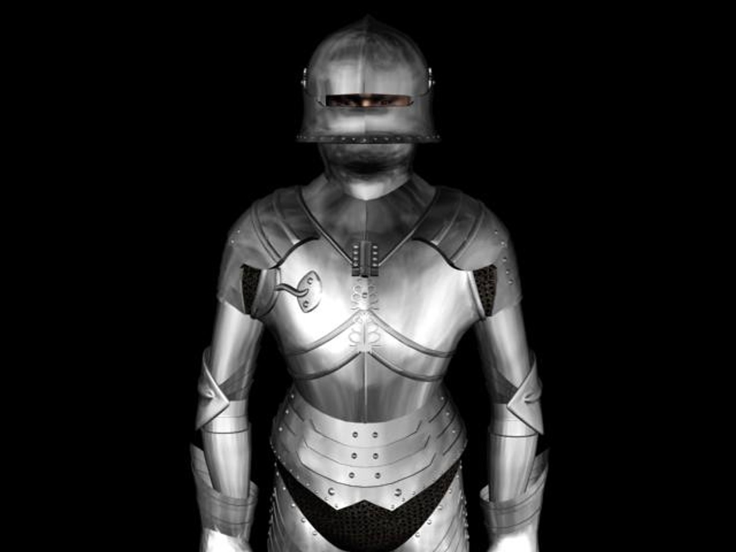 Medieval Late-gothic German Armor 3d Model