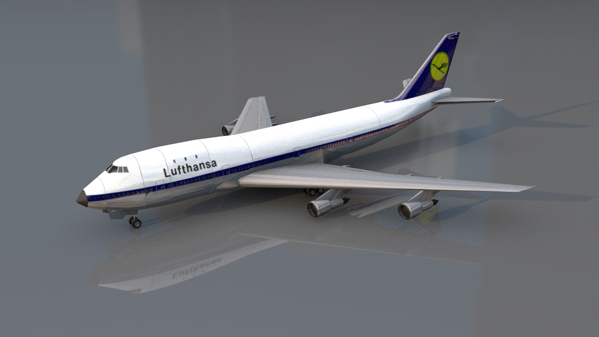 Jet Passenger Aircraft 3D Model - TurboSquid 1477413