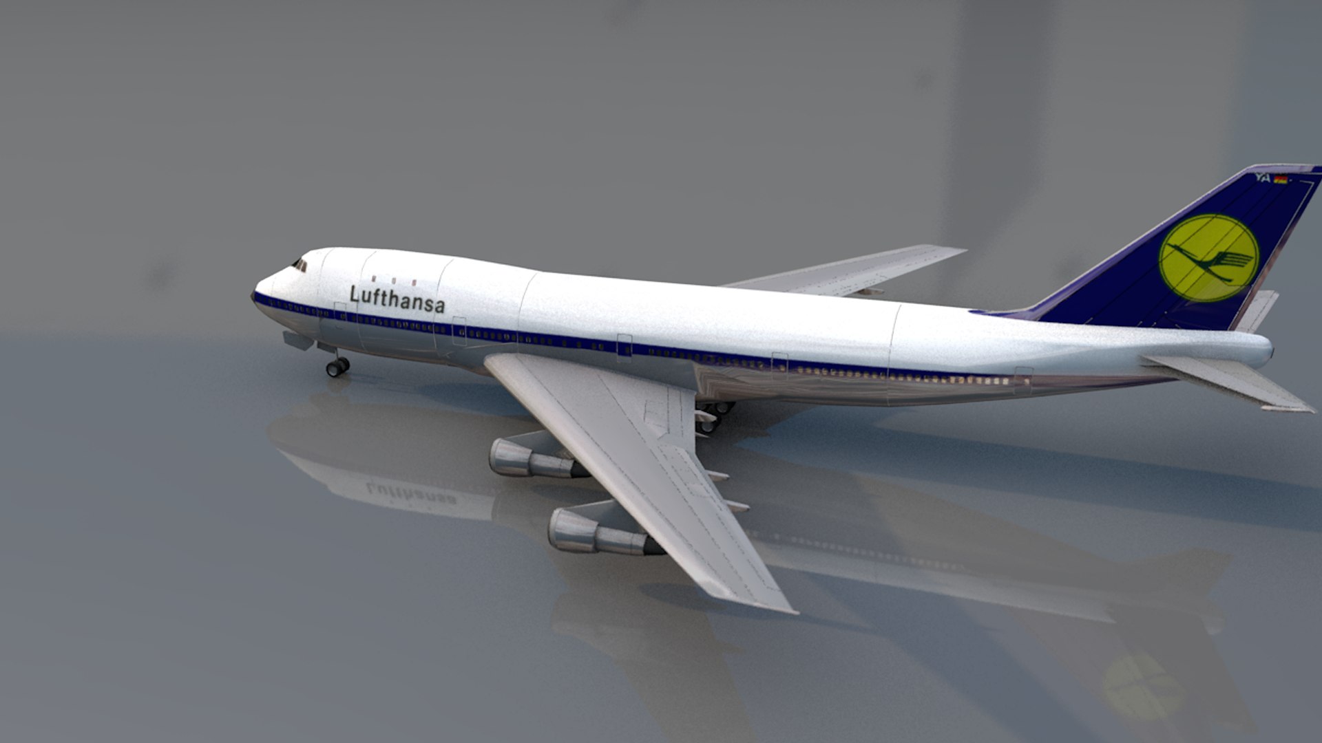 Jet Passenger Aircraft 3D Model - TurboSquid 1477413