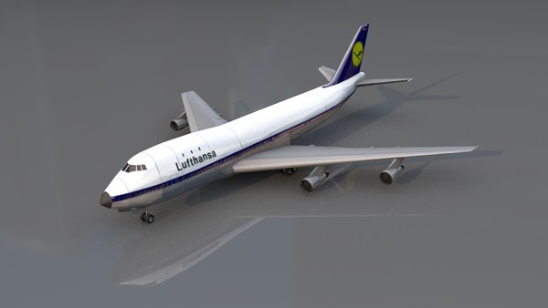 Jet passenger aircraft 3D model - TurboSquid 1477413
