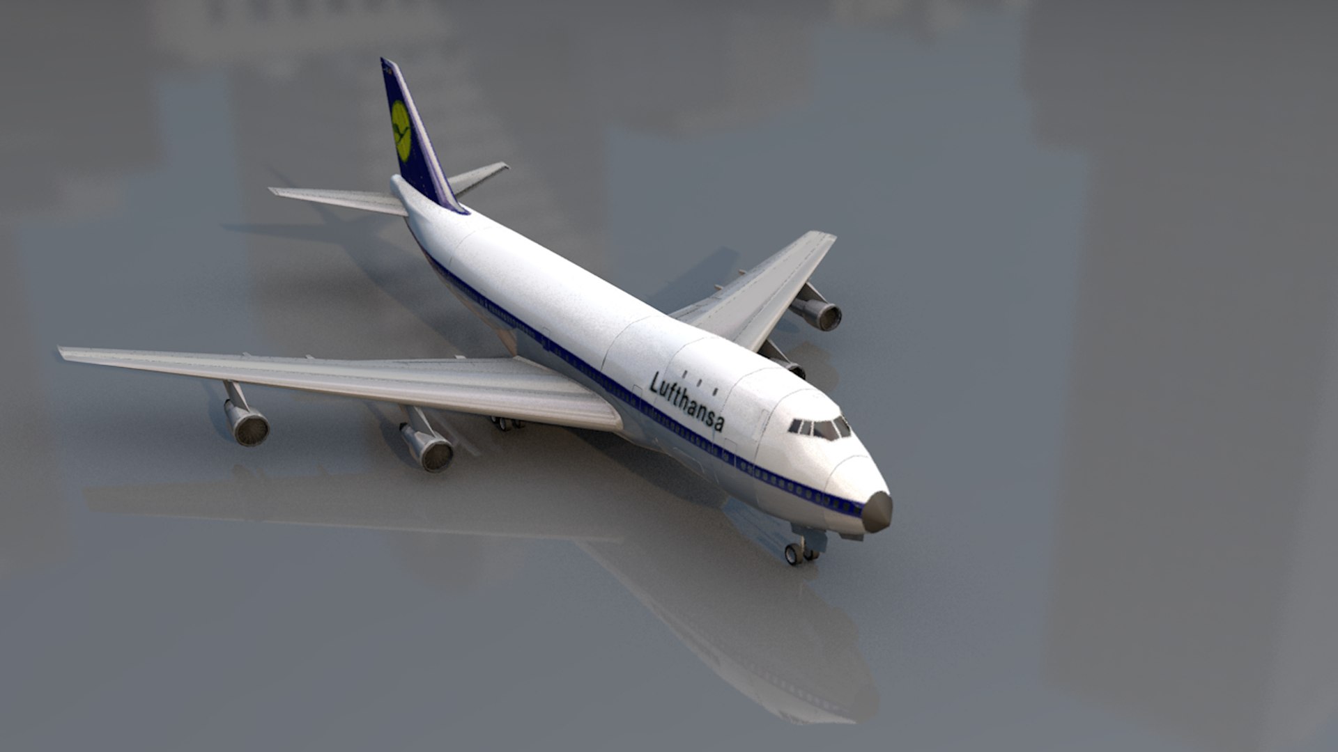 Jet Passenger Aircraft 3D Model - TurboSquid 1477413