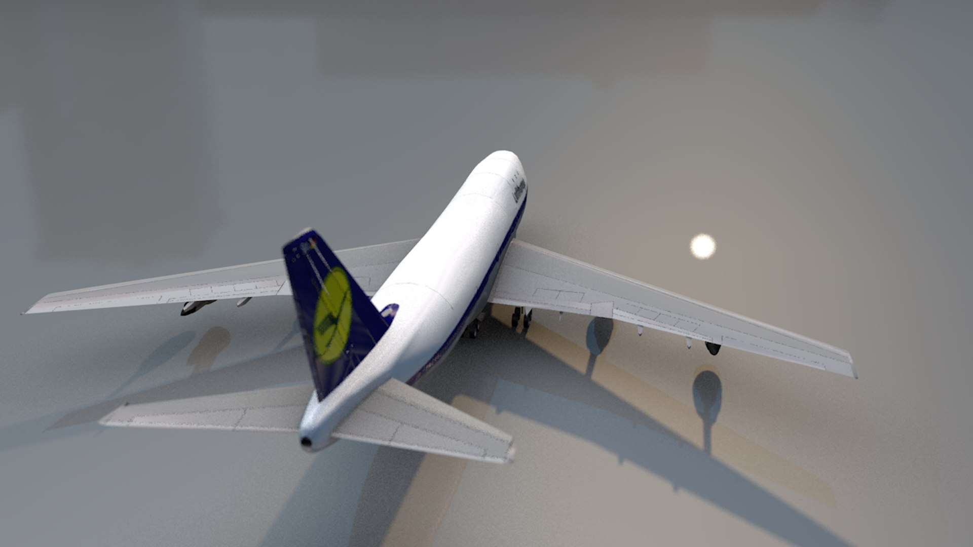 Jet Passenger Aircraft 3D Model - TurboSquid 1477413