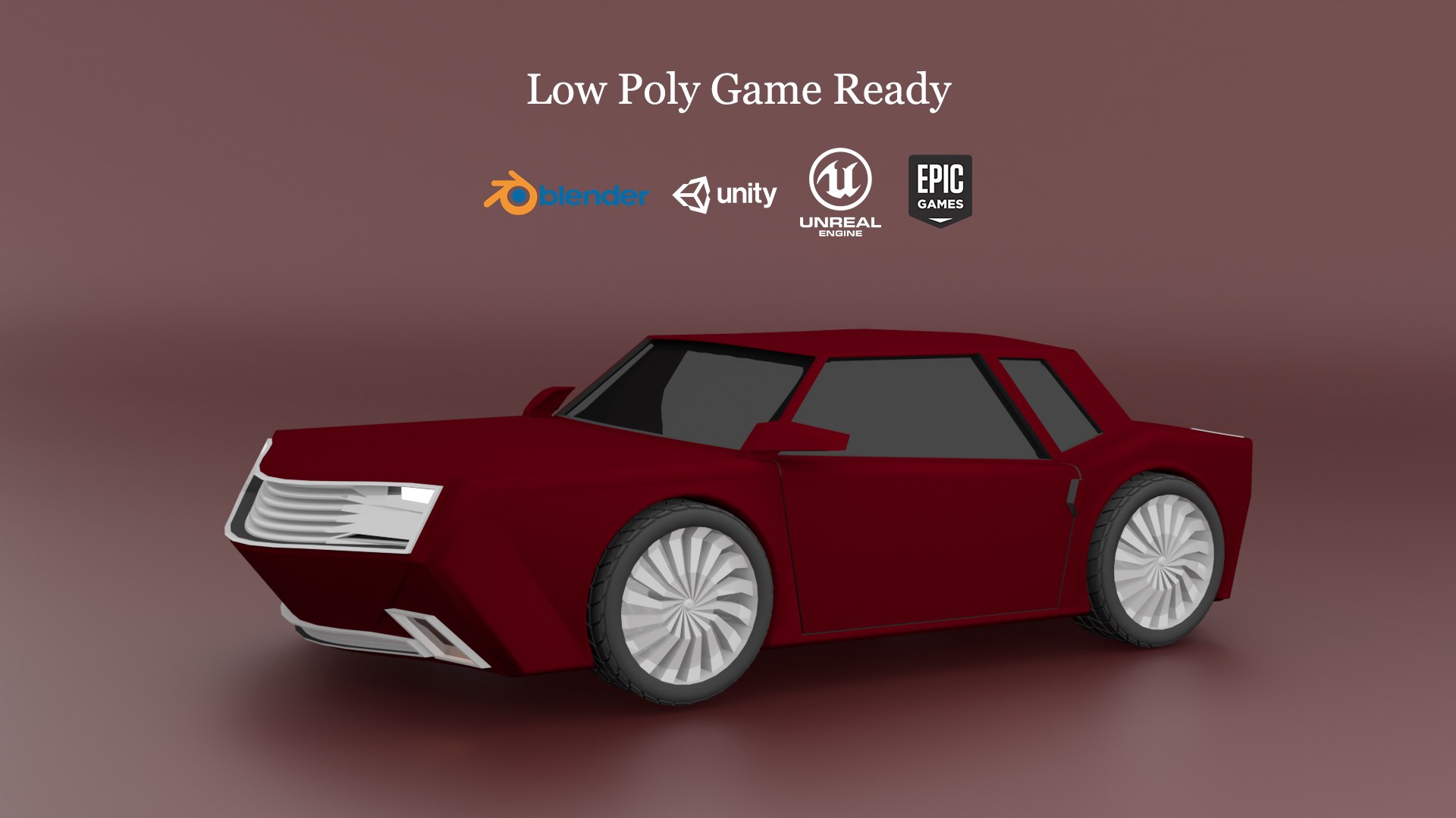 3D Low Poly Car Model - TurboSquid 2333654