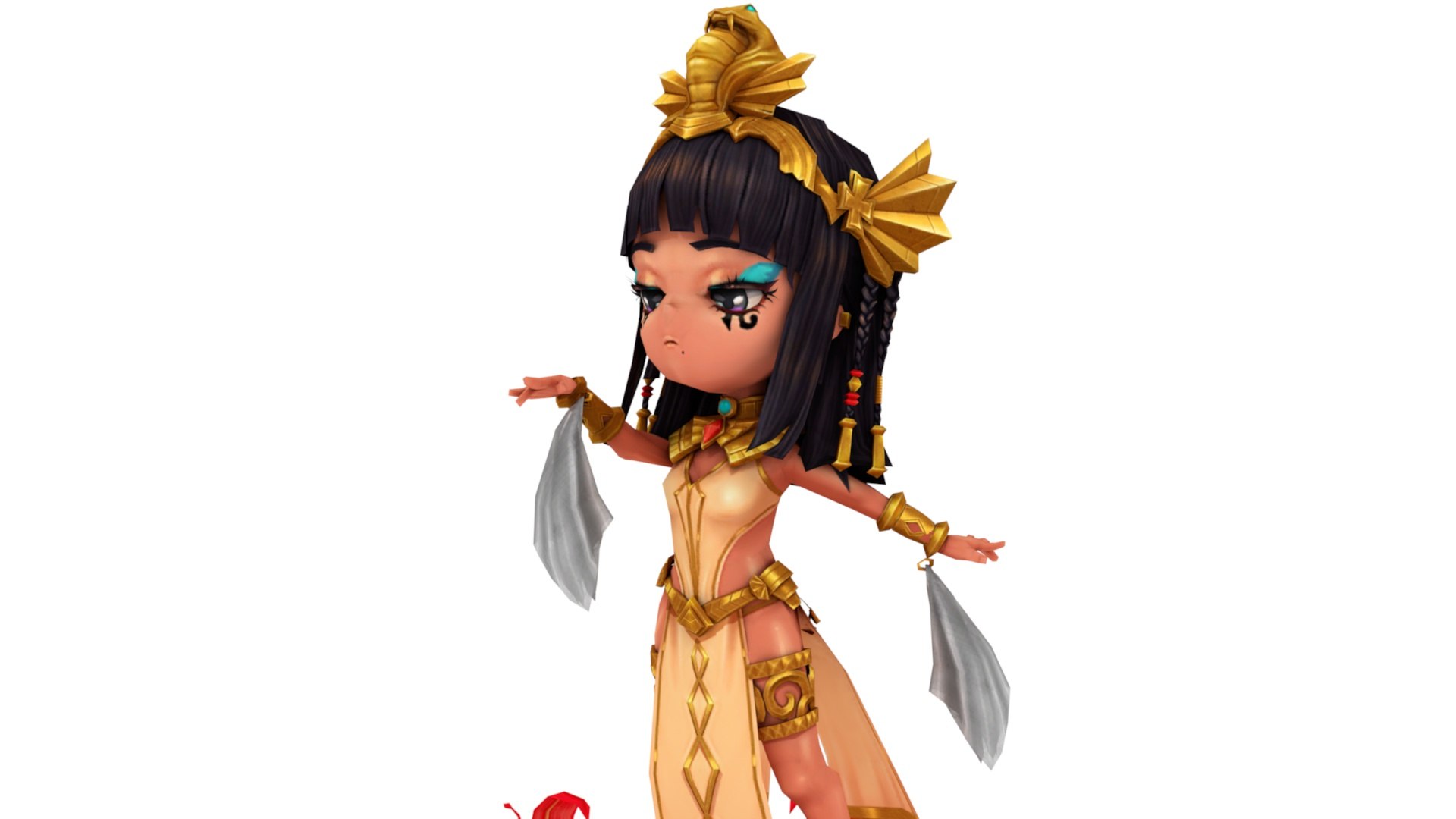 modèle 3D de princesse fleur - TurboSquid 1867040