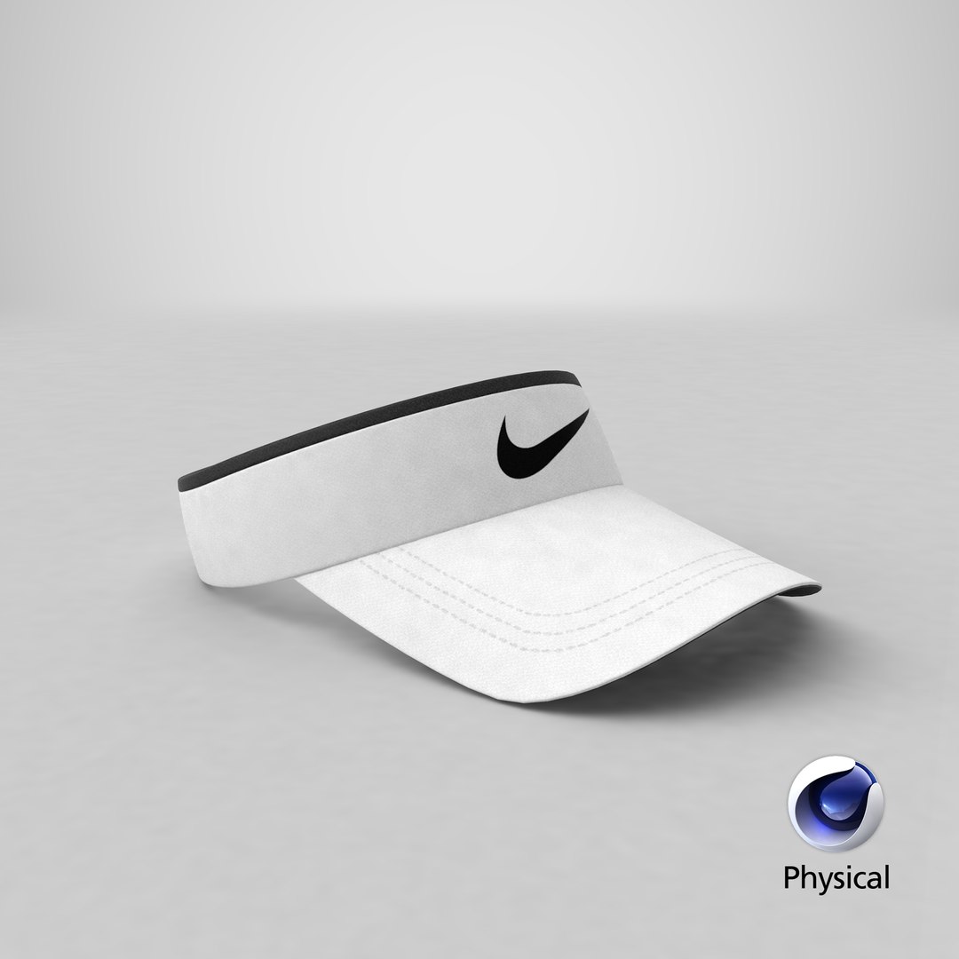 Sun Visor Cap 04 3D Model - TurboSquid 2034307