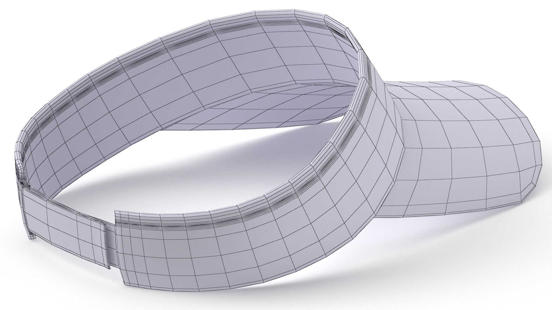 Sun Visor Cap 04 3D Model - TurboSquid 2034307