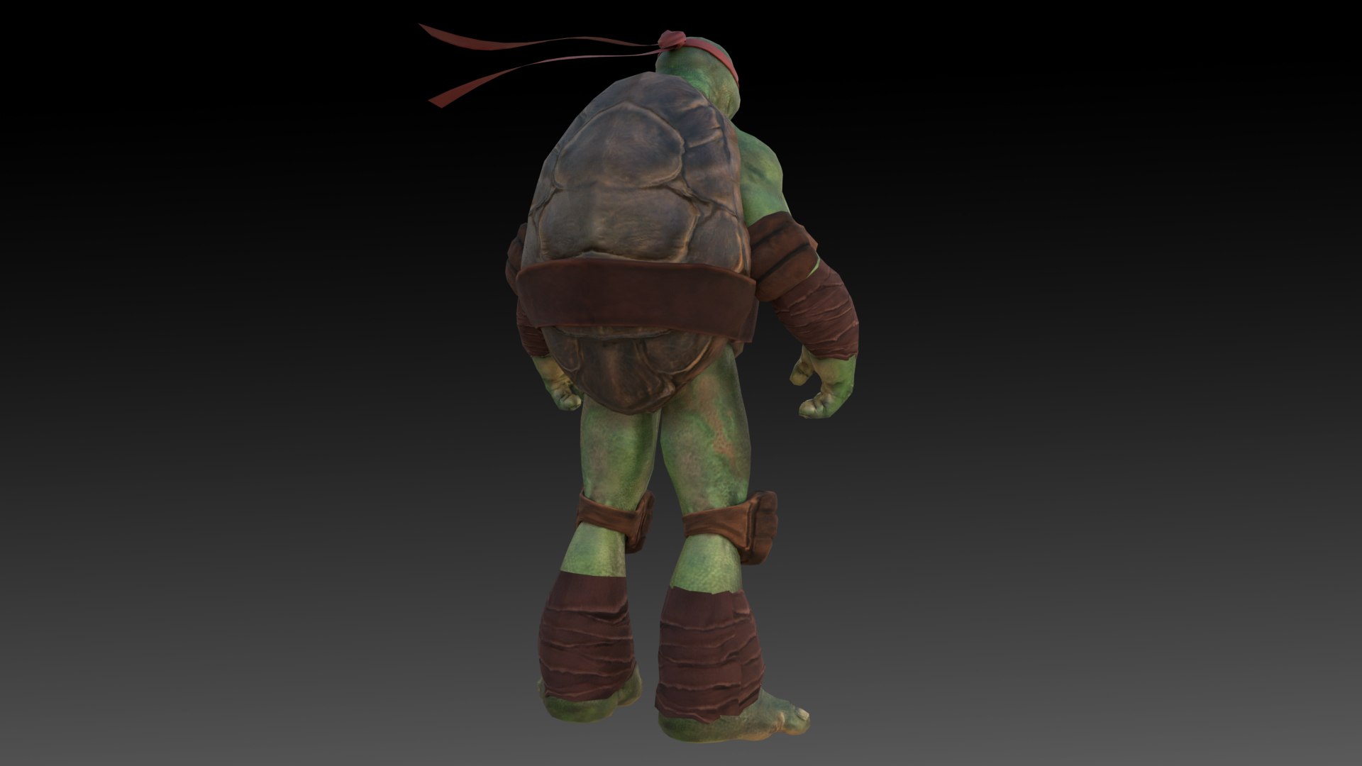 3D Raphael TMNT 3D Model High Quality Rigged Model - TurboSquid 2346381