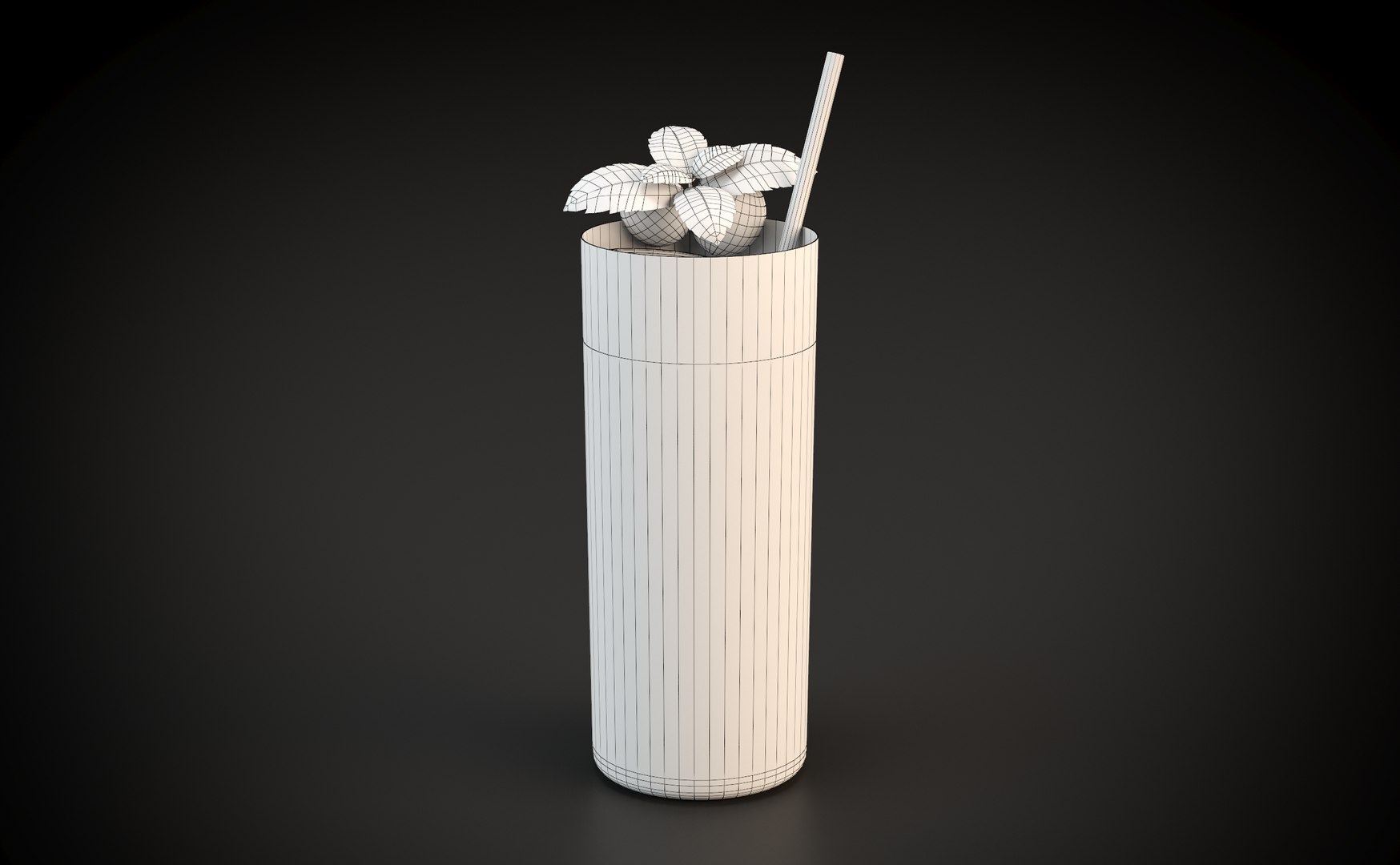 Cocktail Alcohol Drink 3D Model - TurboSquid 1610685