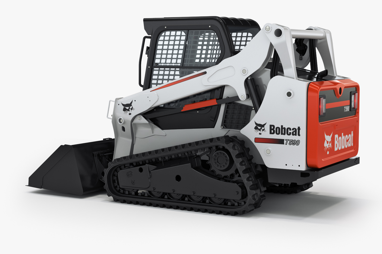 3d bobcat t590 compact track model