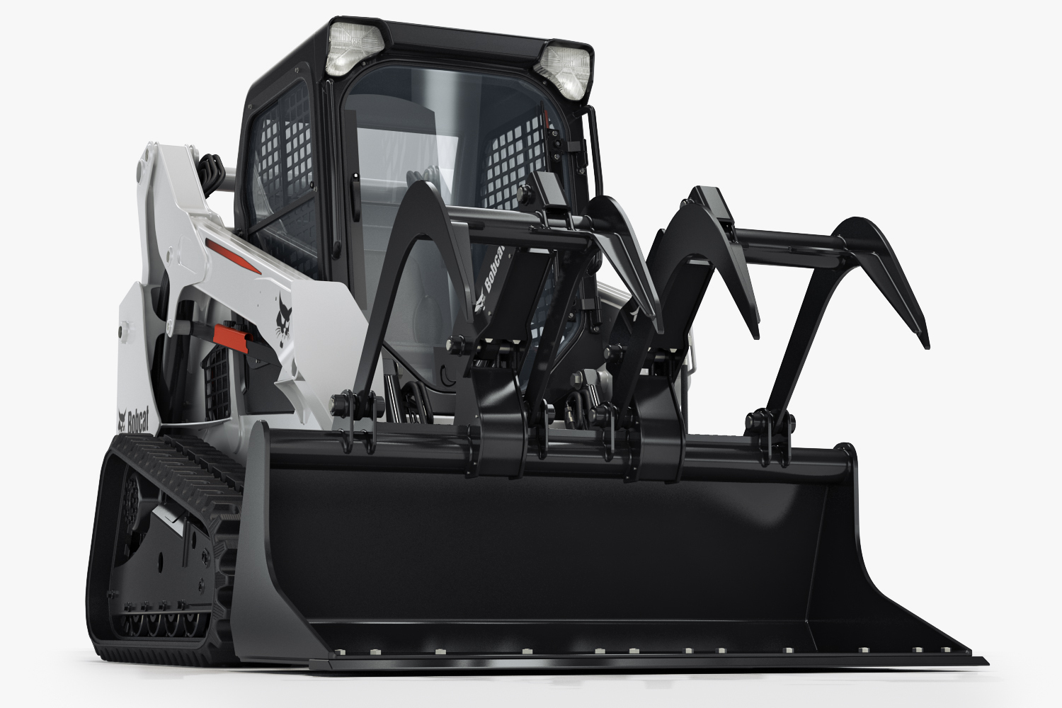 3d bobcat t590 compact track model