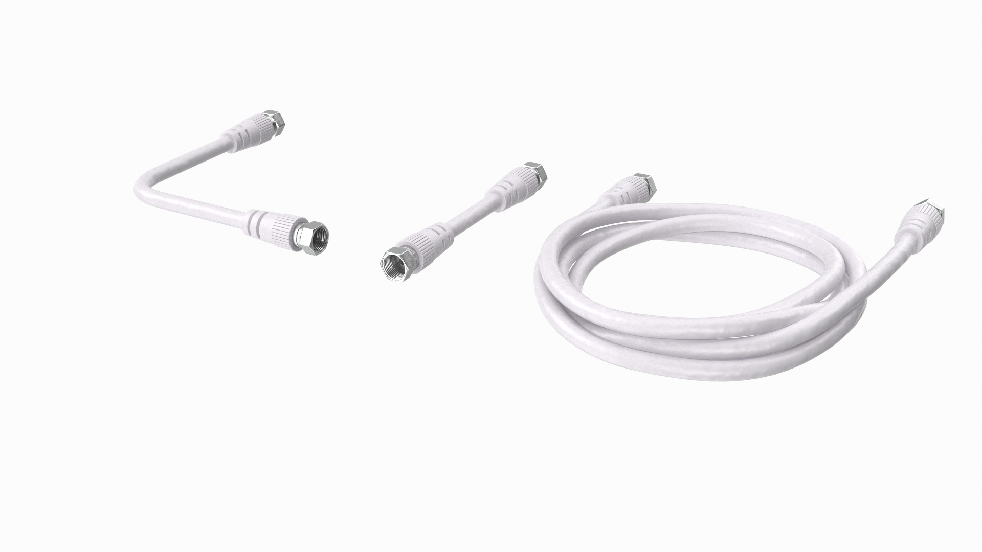 3D Coaxial Cable And Extender Set - TurboSquid 1775084