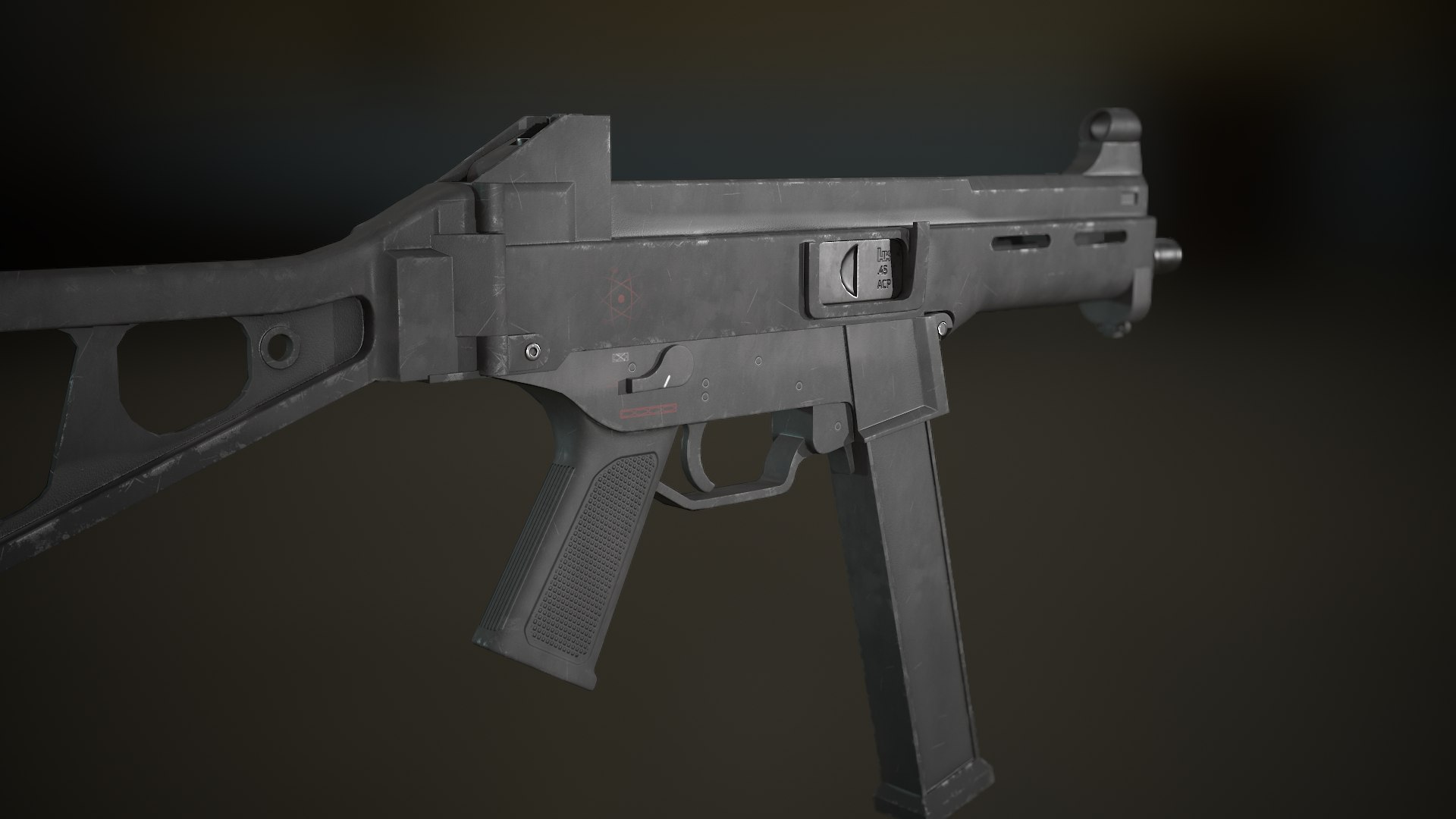HK UMP-45 3D - TurboSquid 1967741