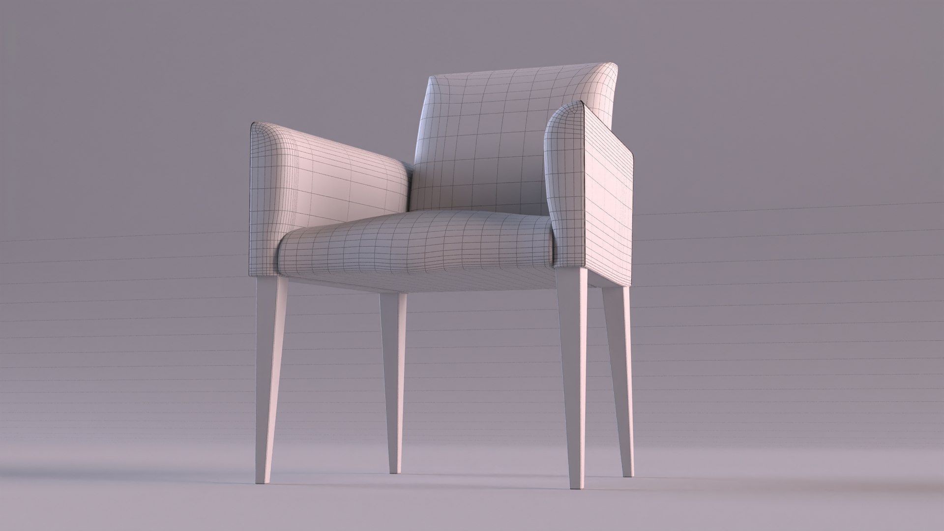 Designer Serpentine Chair By Donghia 3D - TurboSquid 2237444