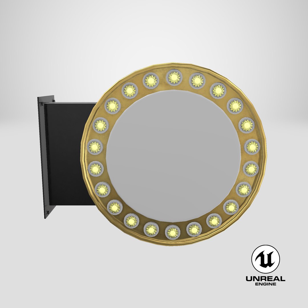 3D Model Storefront Sign 10 - TurboSquid 1252311