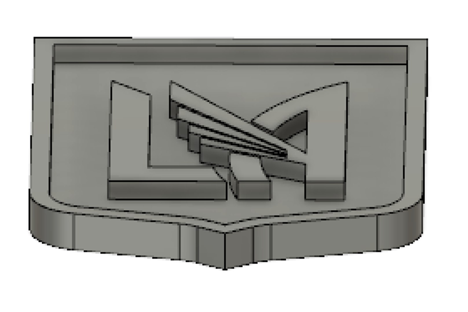 3D Lafc Logo - TurboSquid 1402389