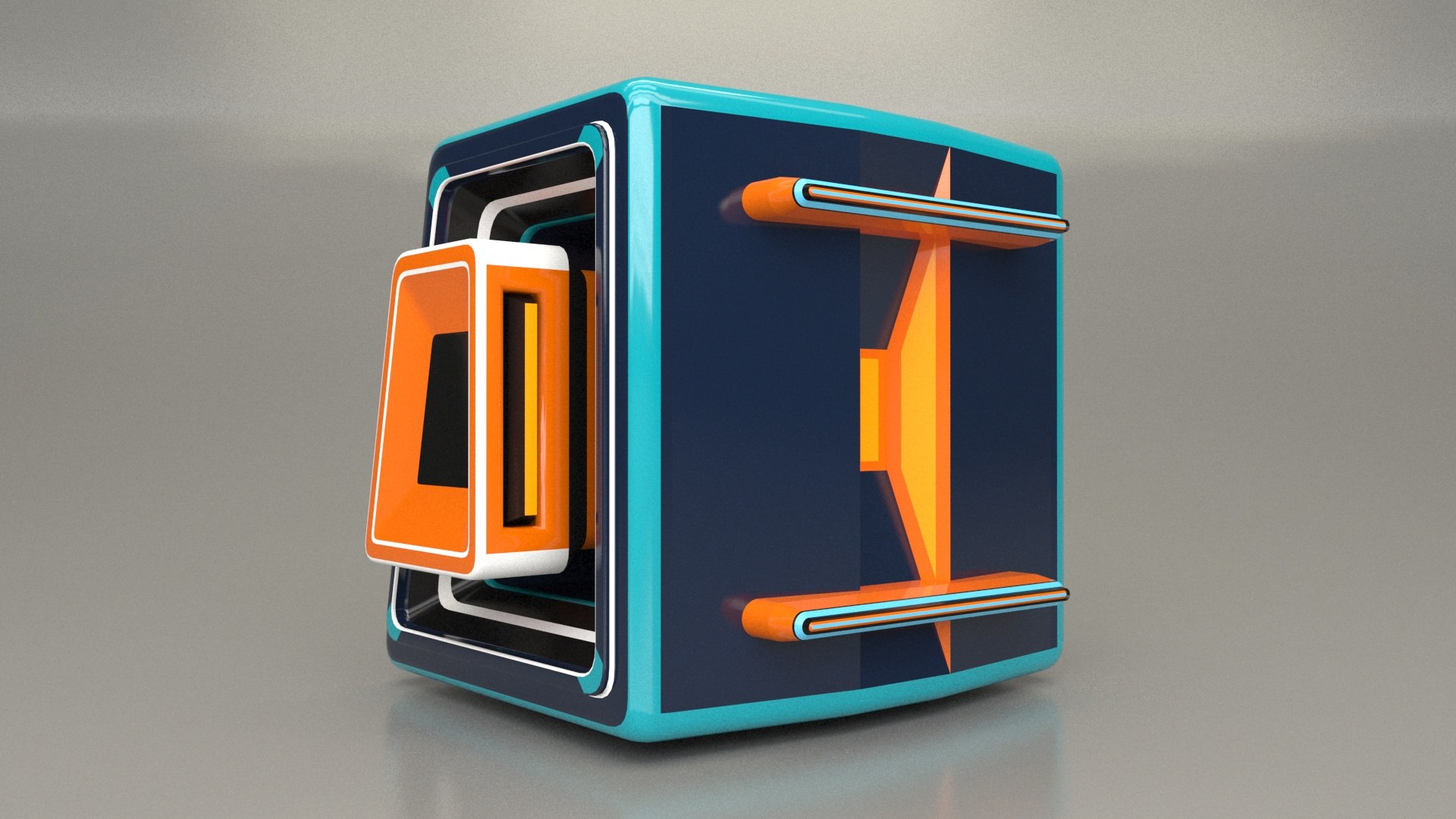Screen Character Robot Head 3D - TurboSquid 1790022