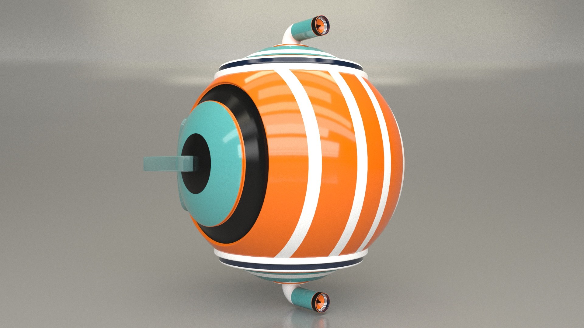 Screen Character Robot Head 3D - TurboSquid 1790022