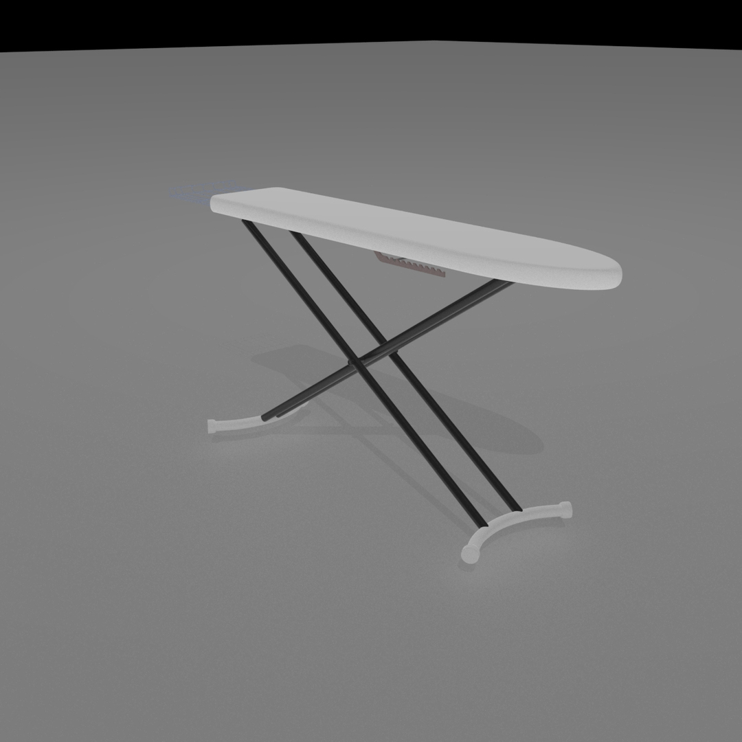 3D Ironing Board Model - TurboSquid 1450871