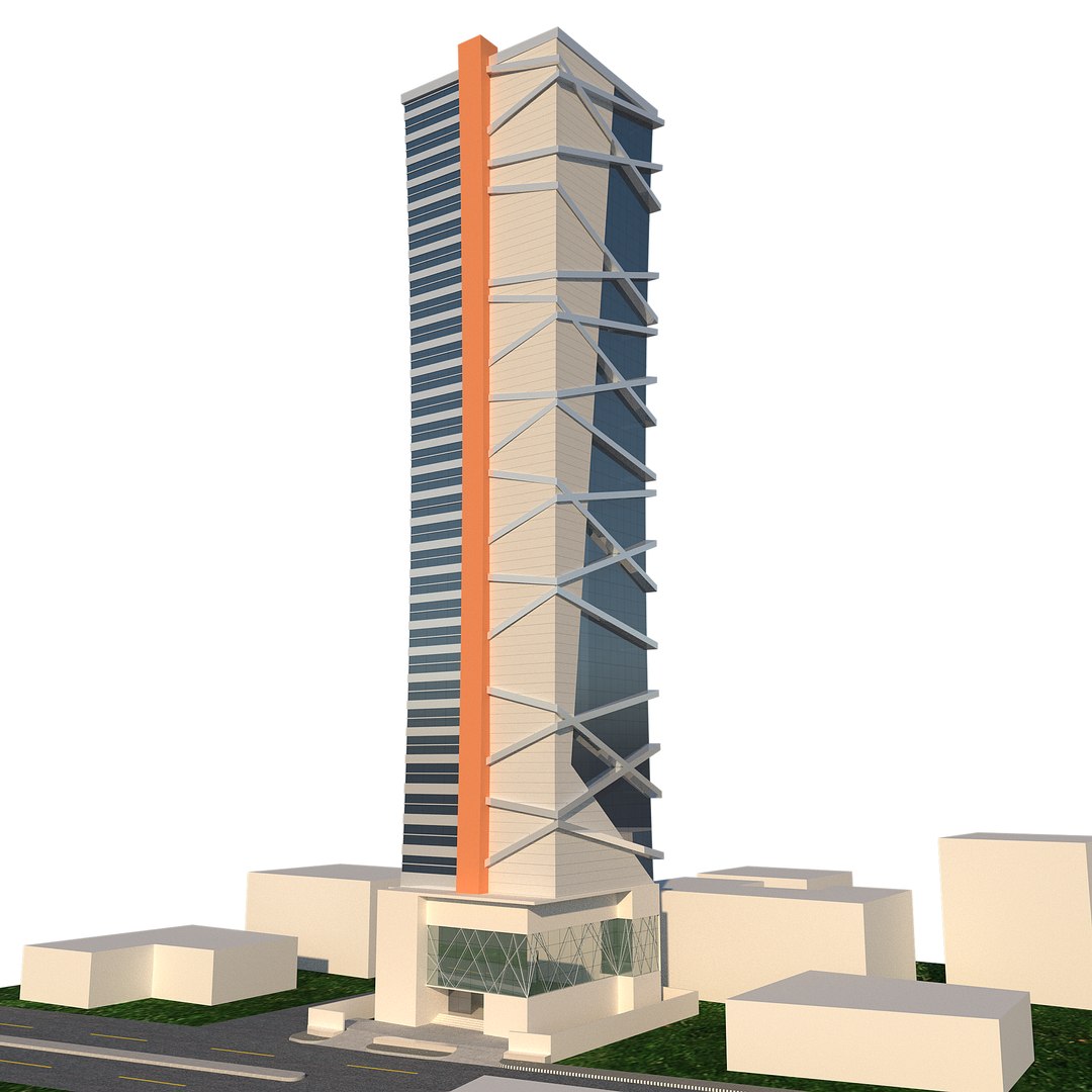 Rise Building 3D Model - TurboSquid 1547776