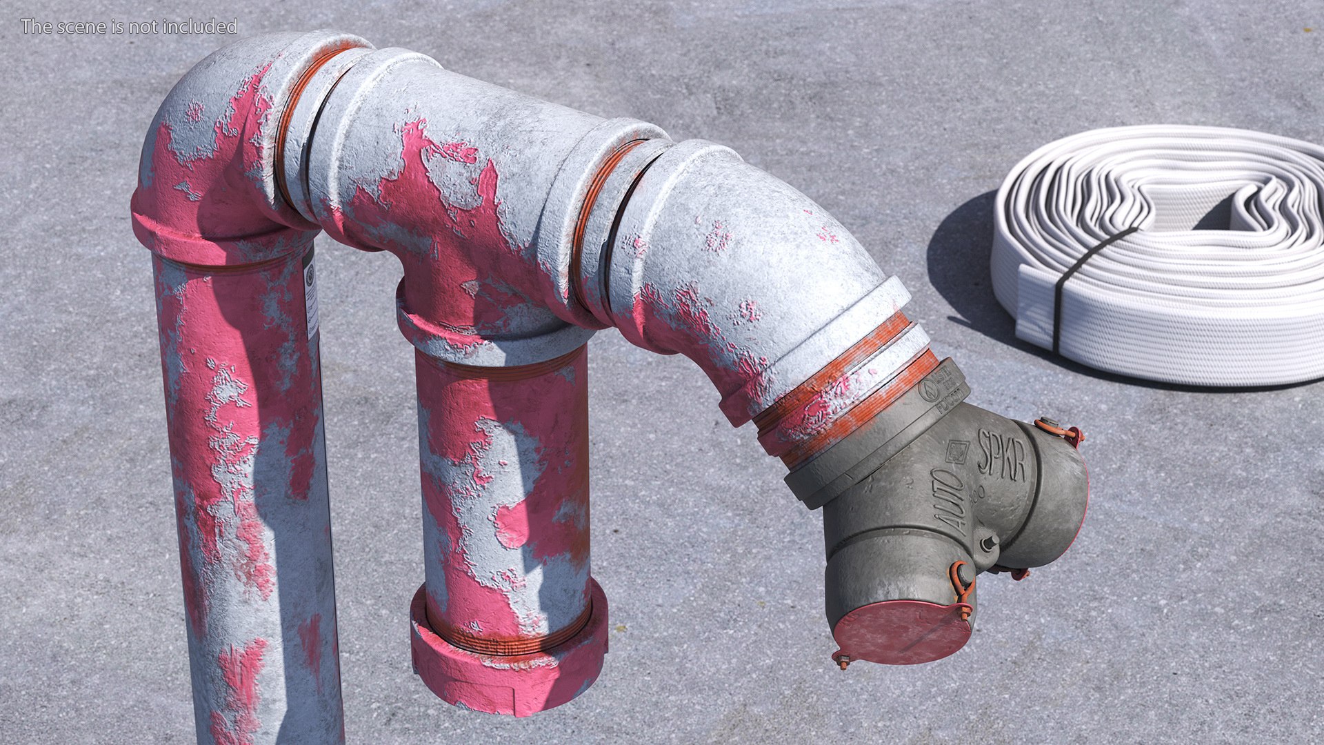 Old Double Pipe Fire Hydrant 3D - TurboSquid 2135141