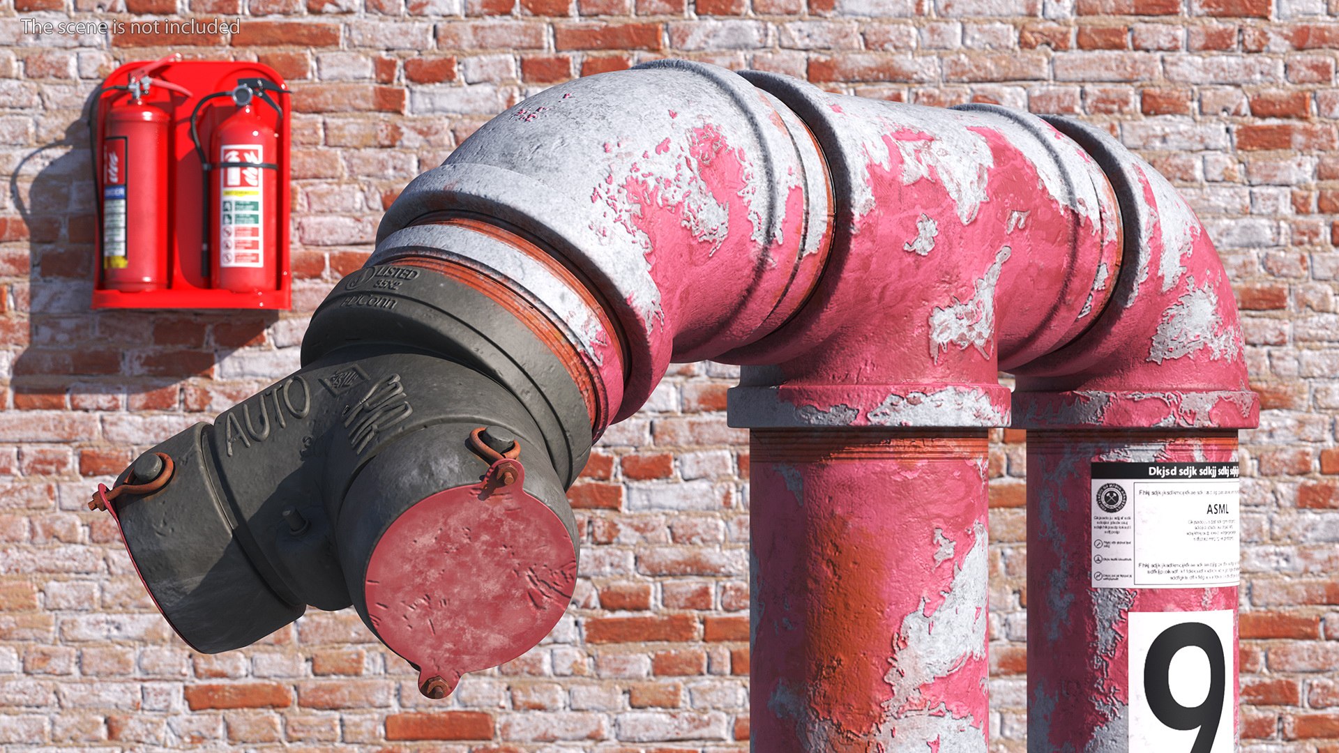 Old Double Pipe Fire Hydrant 3D - TurboSquid 2135141